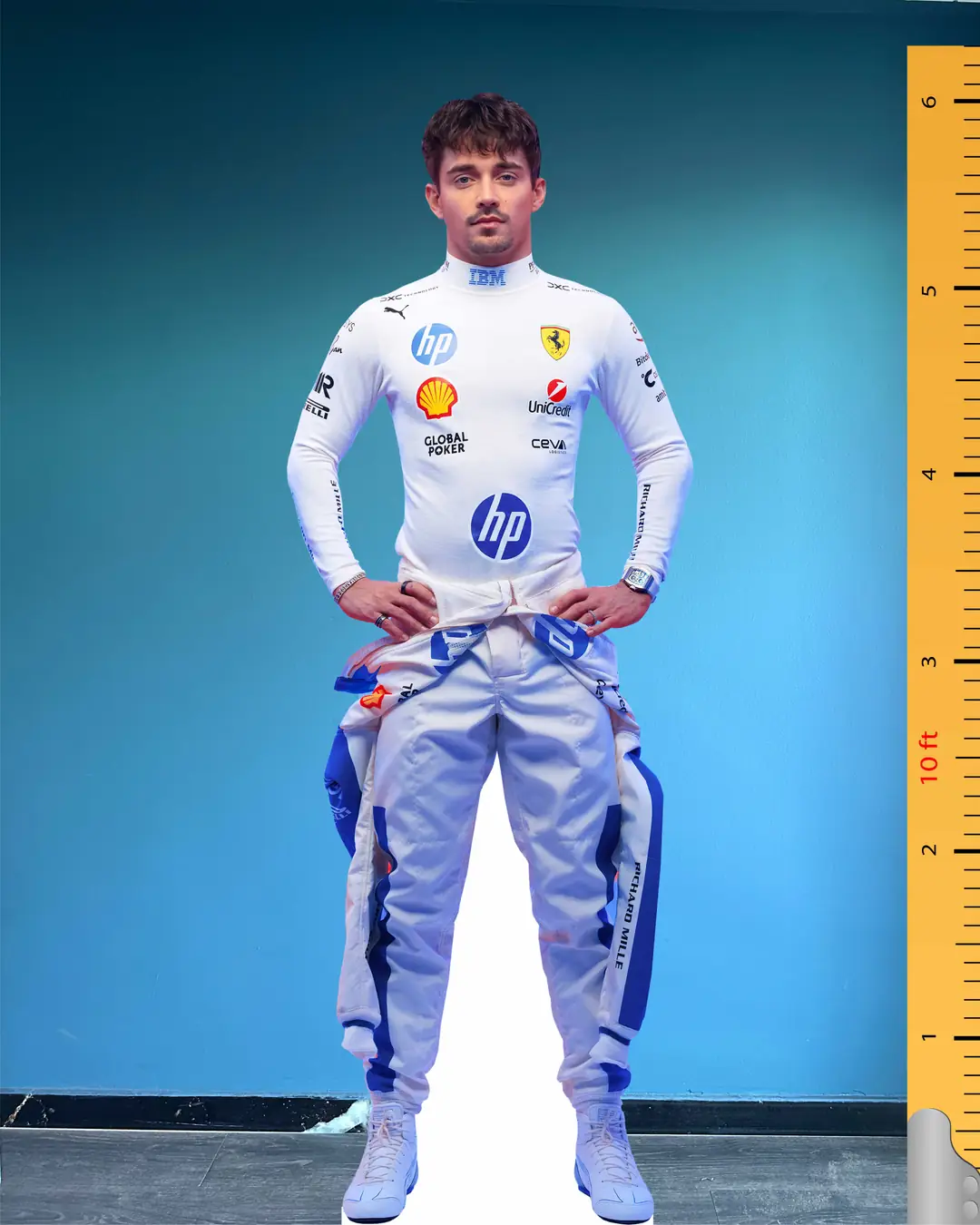 Charles Leclerc Life-size Cardboard Cutout Model – Leclerc Cutout ...