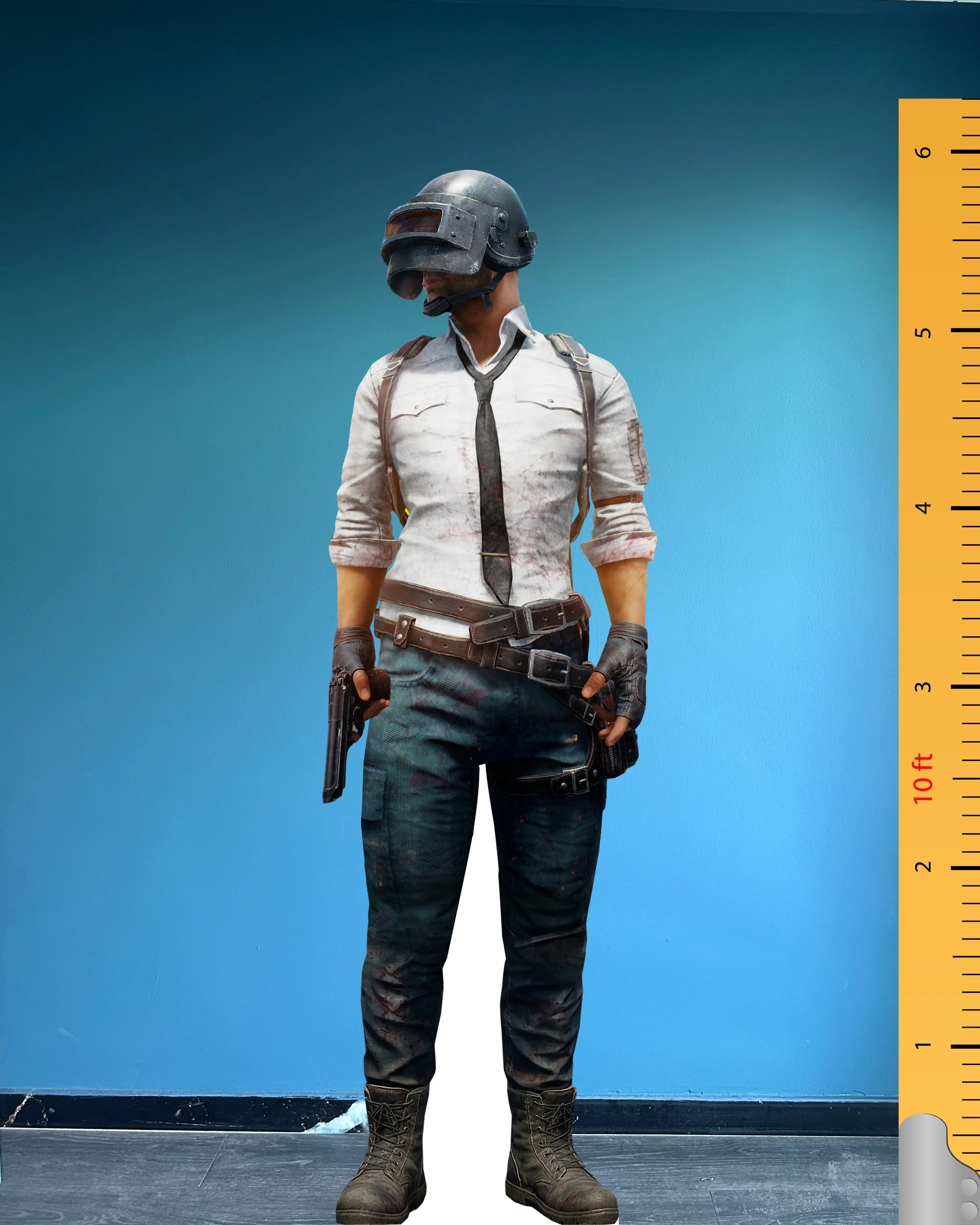 PUBG Battlegrounds Cardboard Cutout Model Fictional Character Celebrity ...