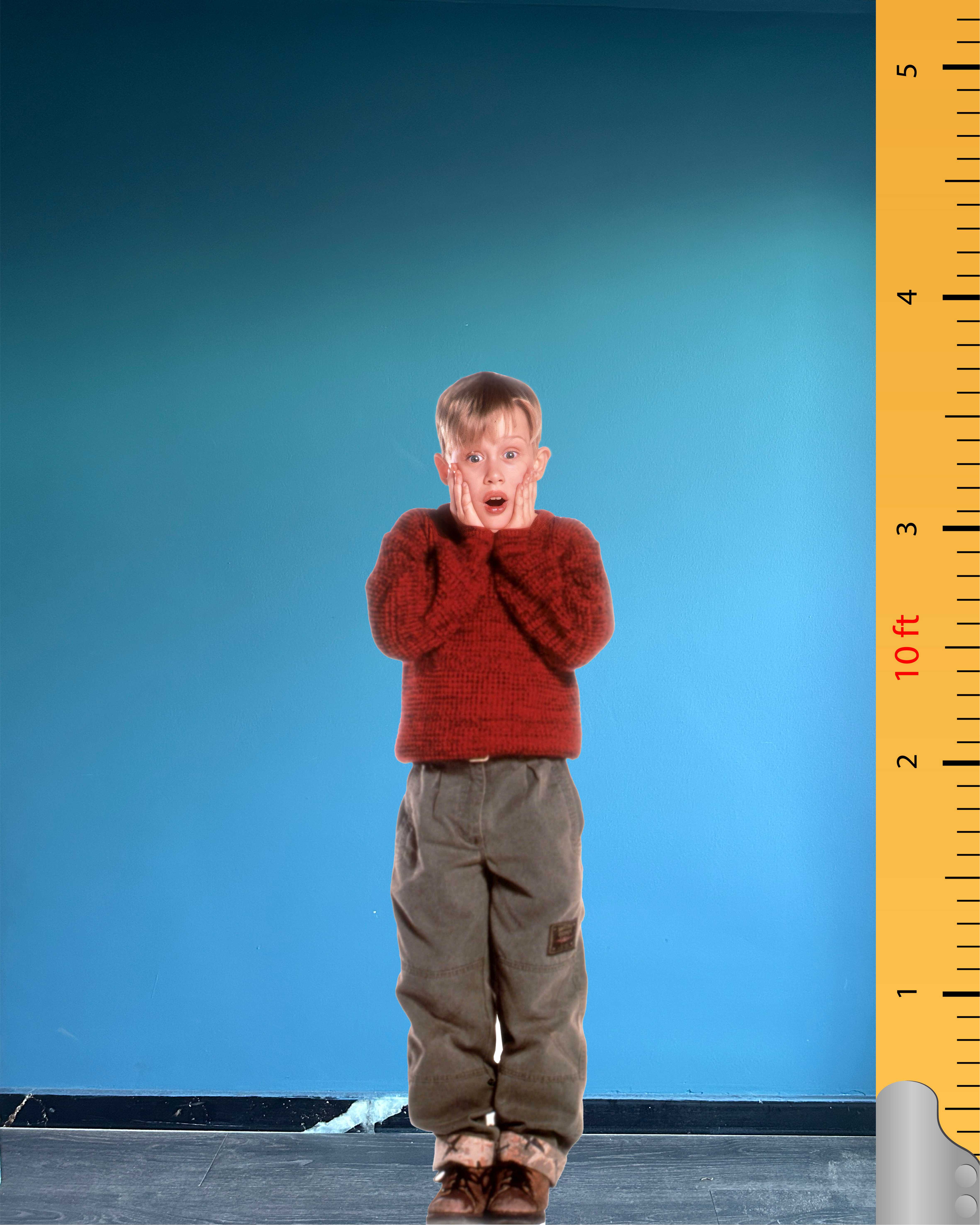 🎄 Kevin McCallister lebensgroßer Pappaufsteller – Home Alone ...