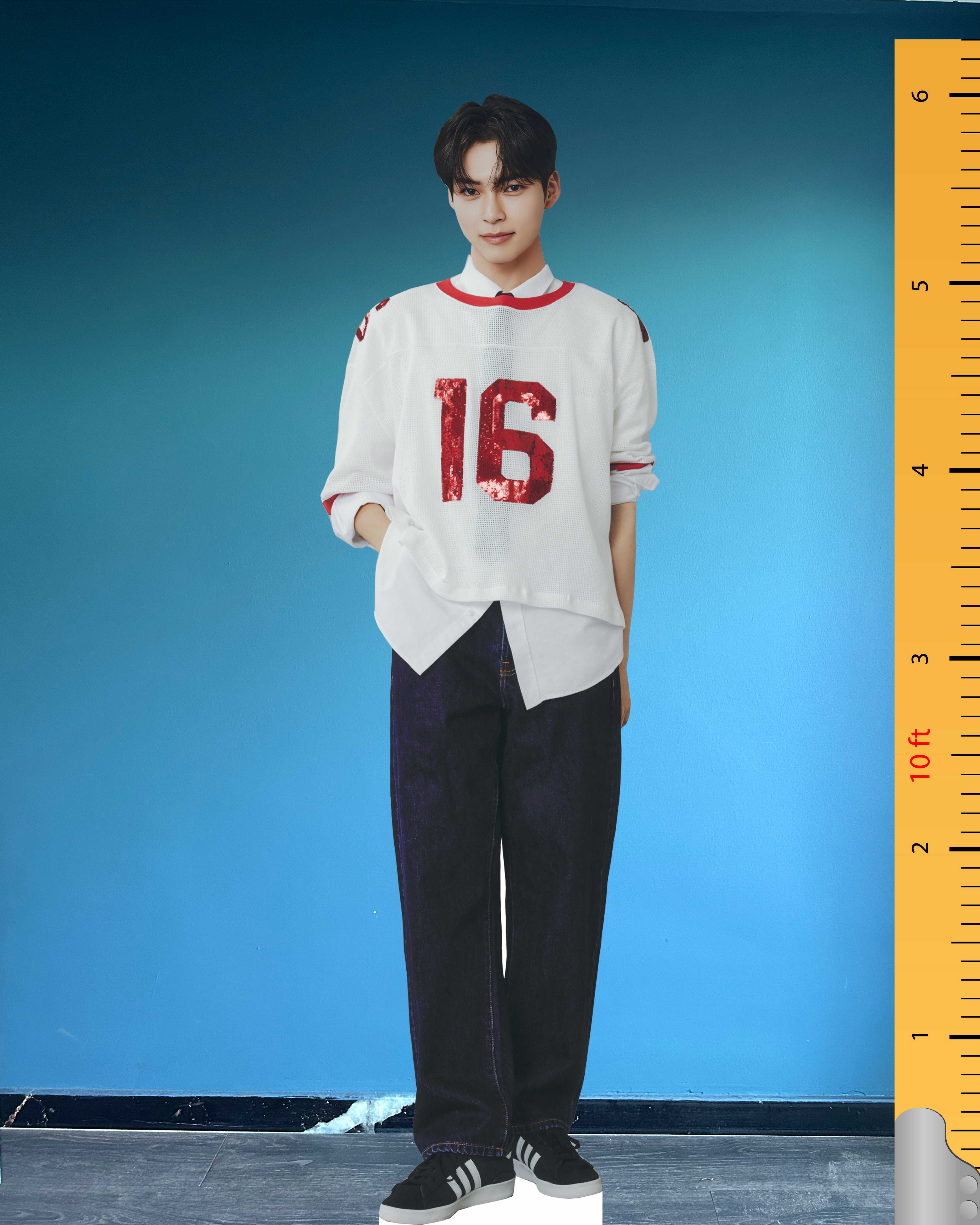 ️Sung Hanbin ZB1 Life Size Cardboard Cutout Model – Zerobaseone Leader ...