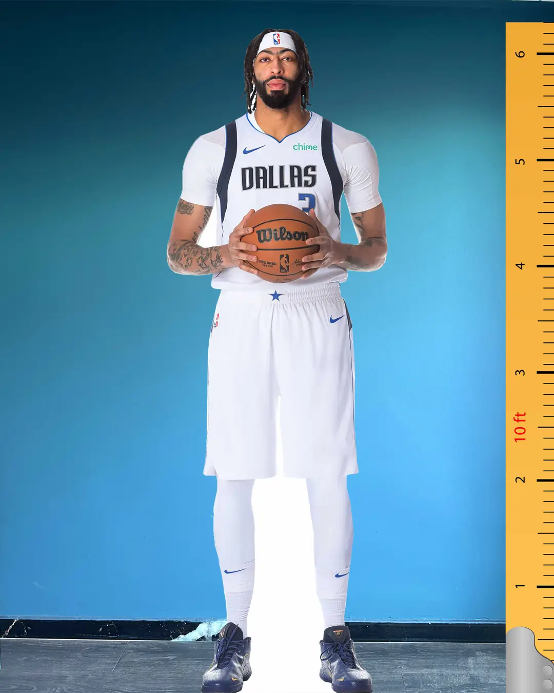 Anthony Davis Cardboard Cutout Standee Model - AD Dallas Mavericks #3 ...