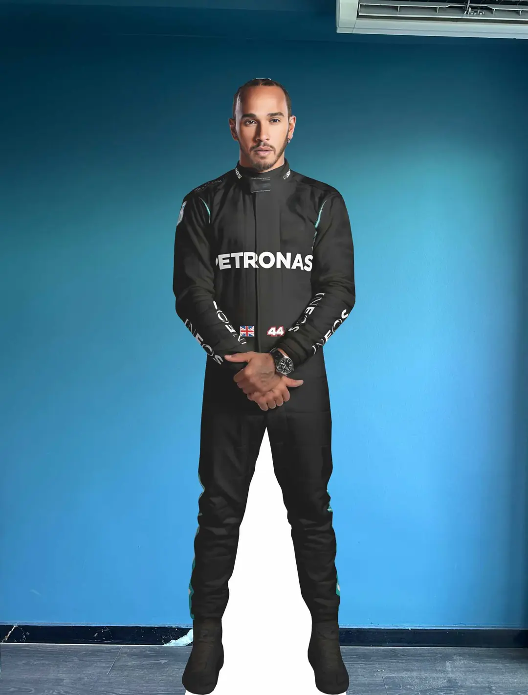 🏎️ Lewis Hamilton Cardboard Cutout Standee – Life-Size Model of the ...