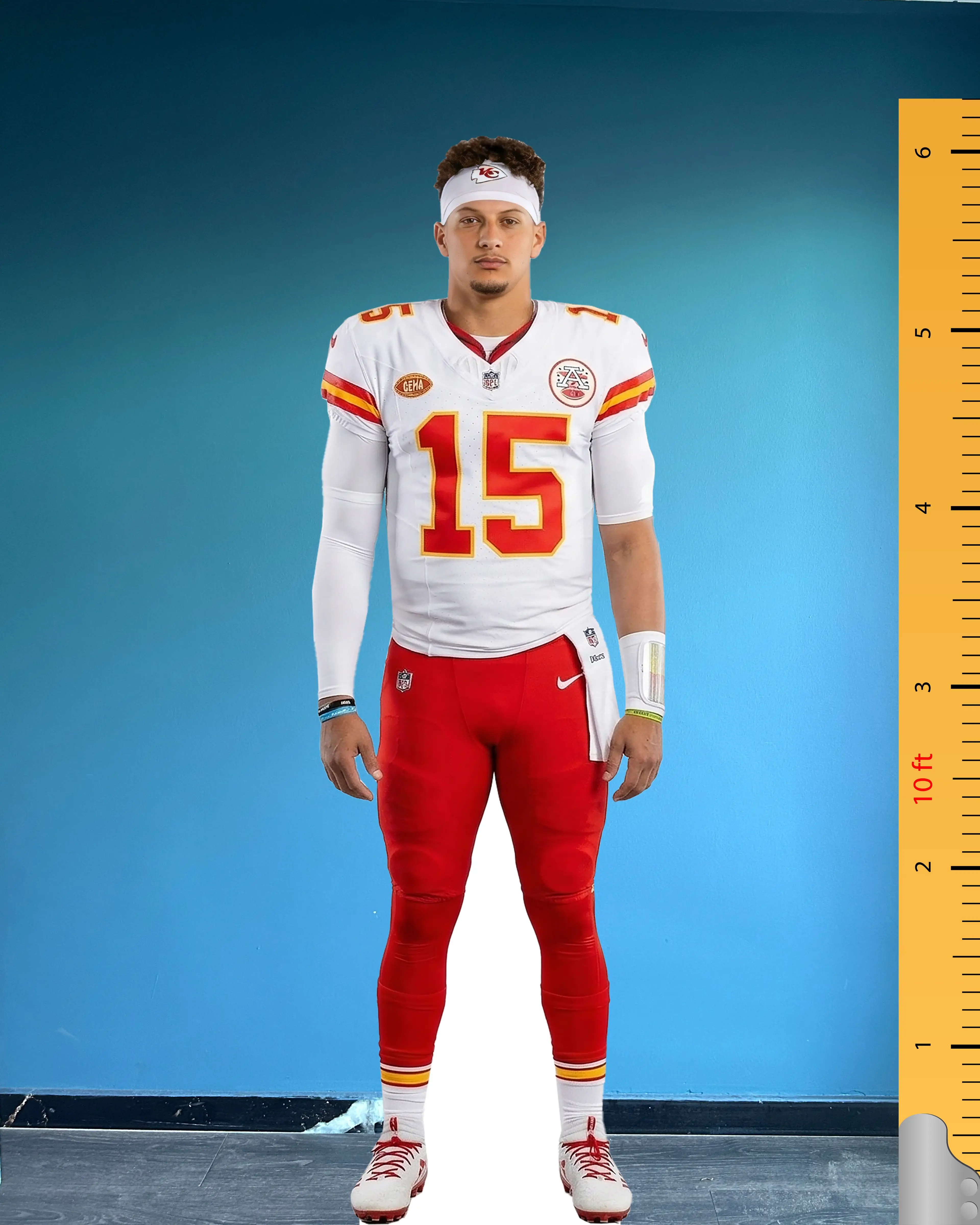 Patrick Mahomes Life Size Cardboard Cutout Model | 🏈 KC Chiefs Captain ...