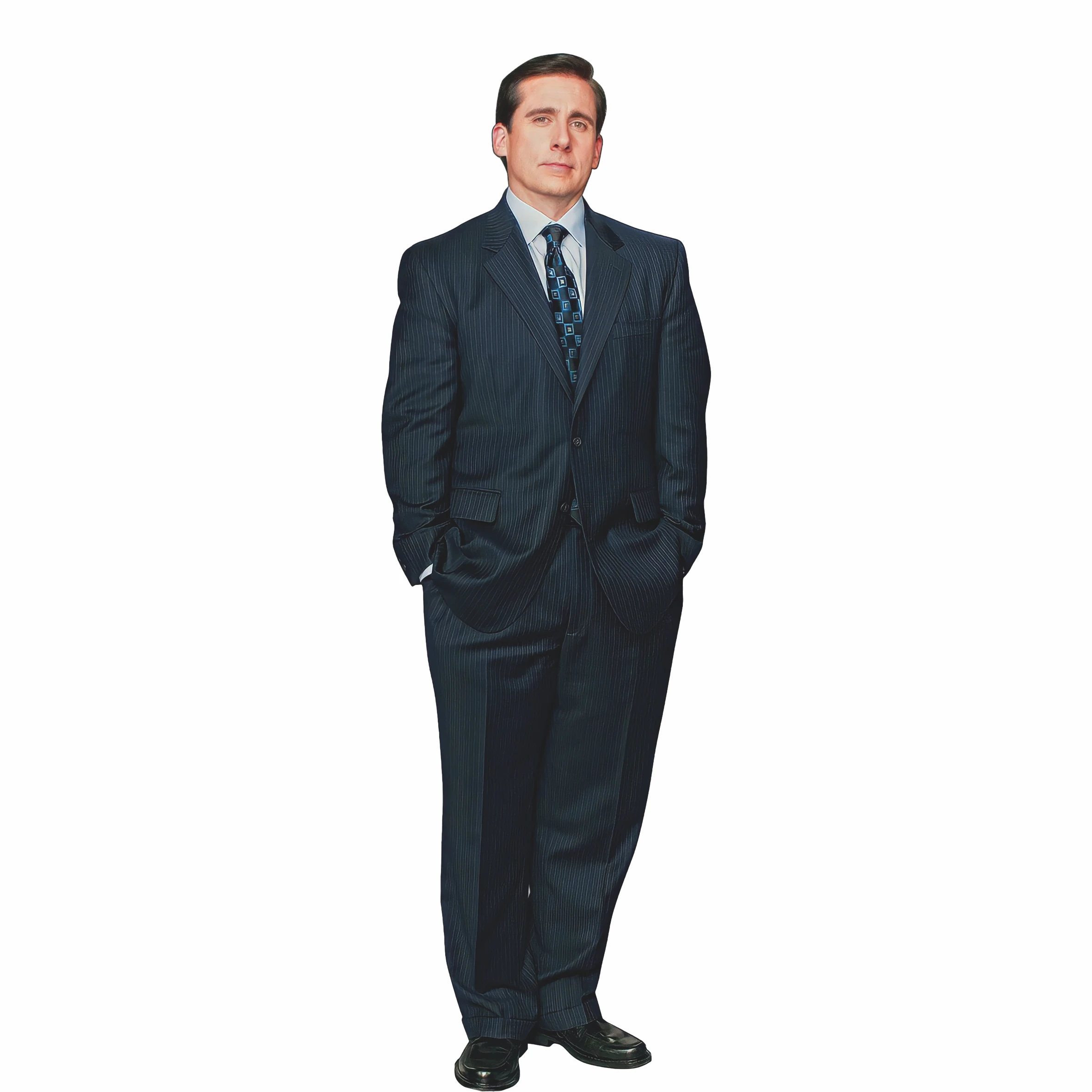 📎Michael Scott Cardboard Figure – Steve Carell Life-Size Comedy Standee ...