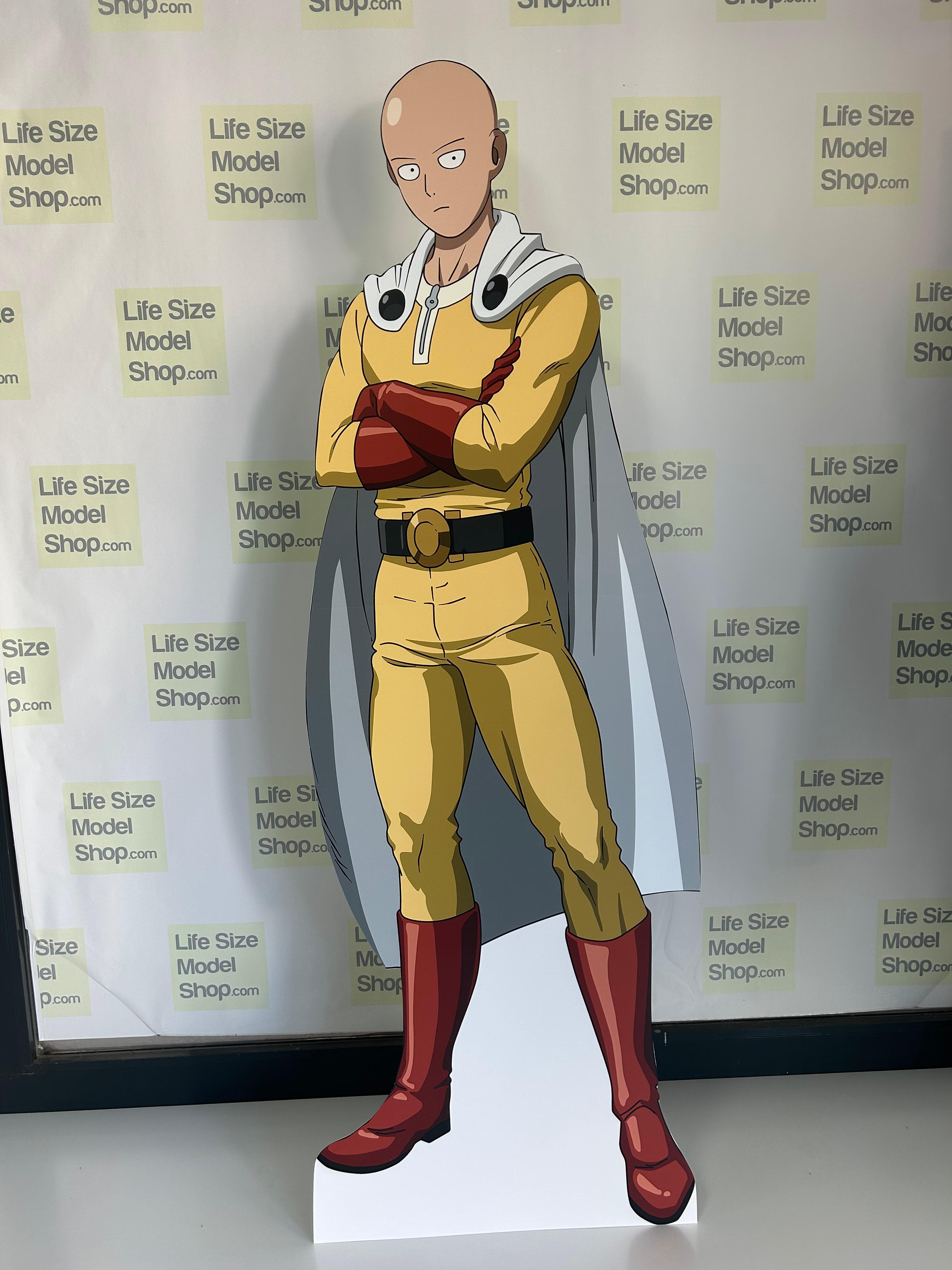 👊 Saitama **Tam Boy Maket Figürü** – Tam Boy One Punch Man Standee Model