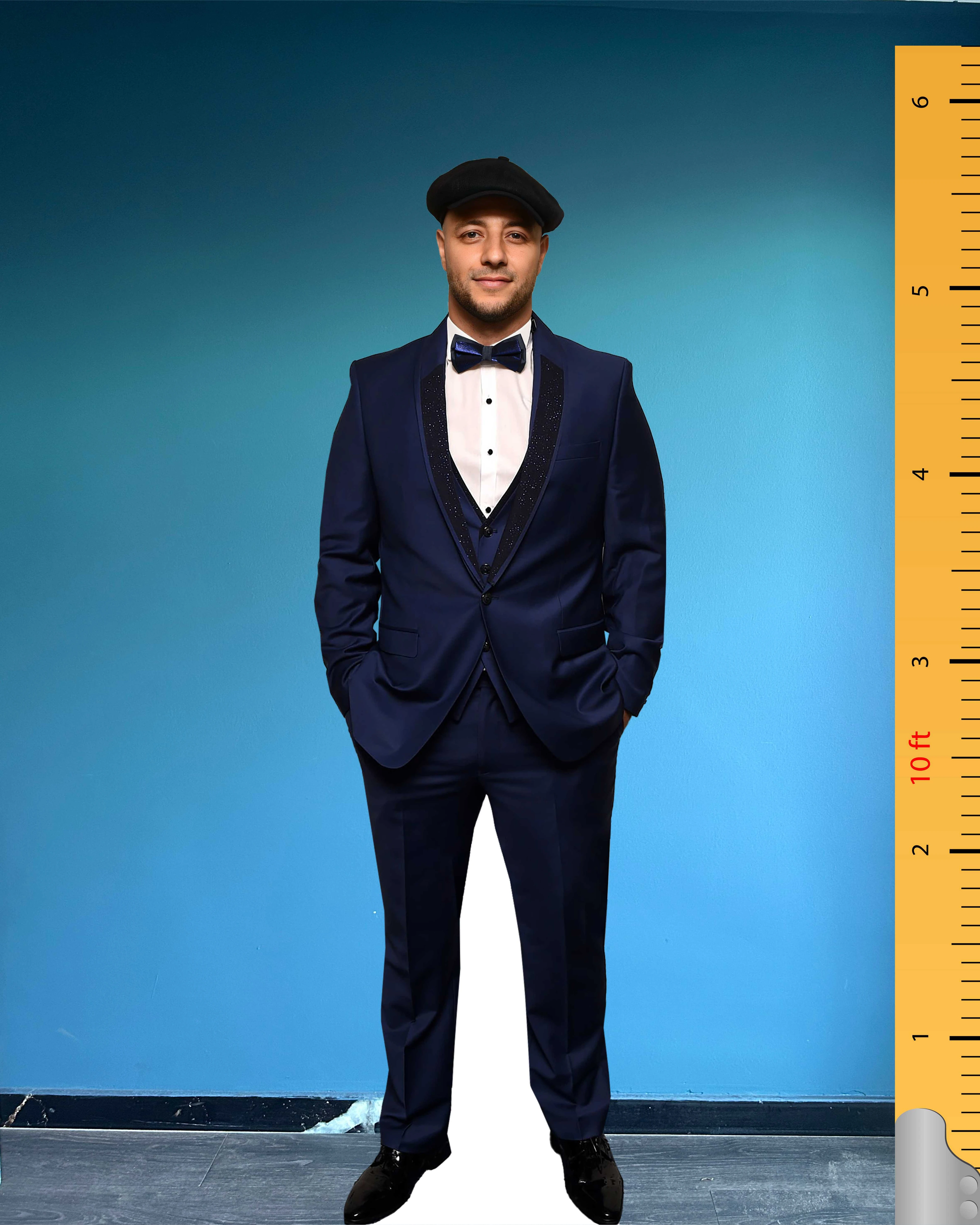 🎶 Maher Zain Cardboard Cutout – R&B Singer Celebrity Cutouts🌍