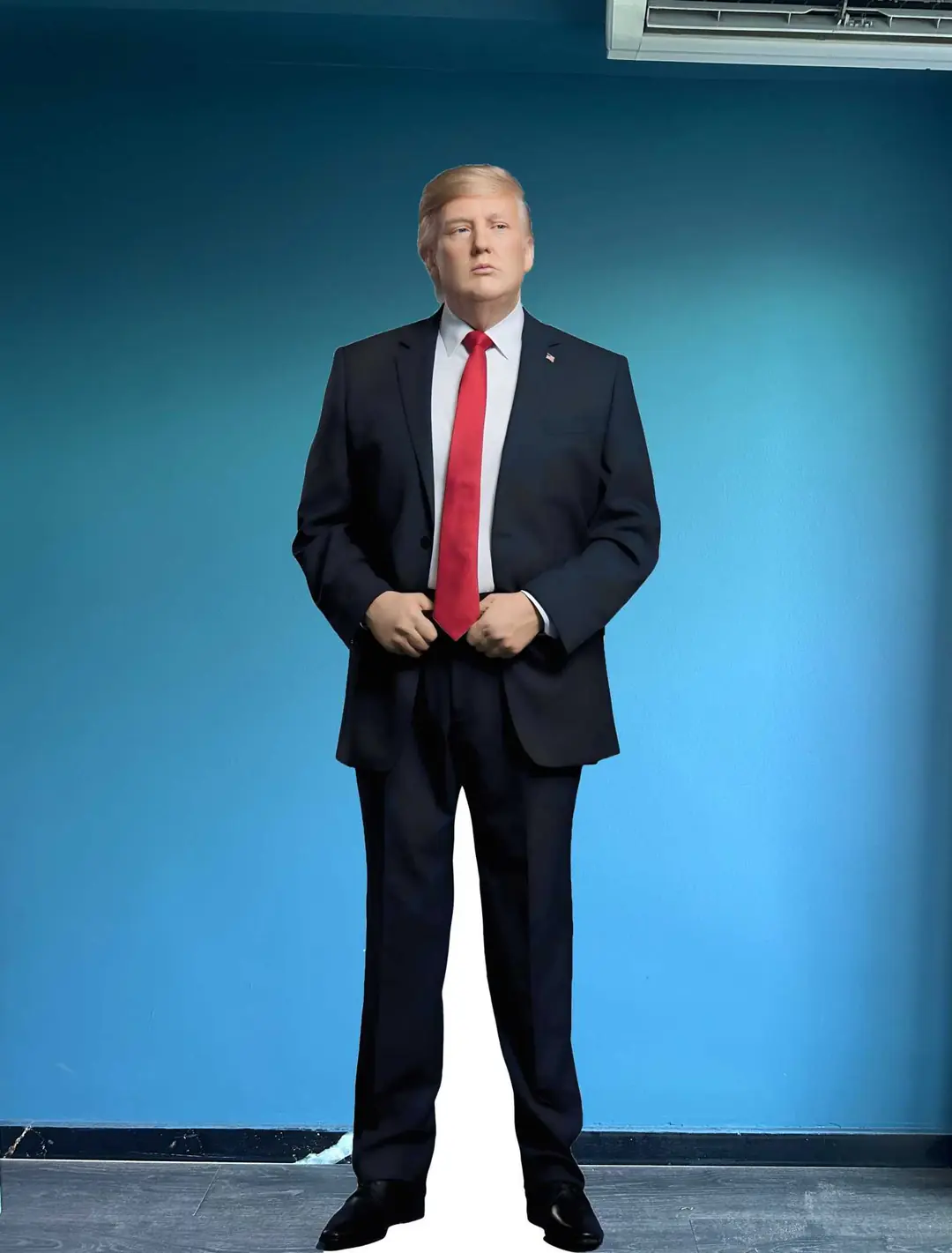 🇺🇸 Donald Trump Cardboard Cutout/Plastic Model – US President Suit Life ...