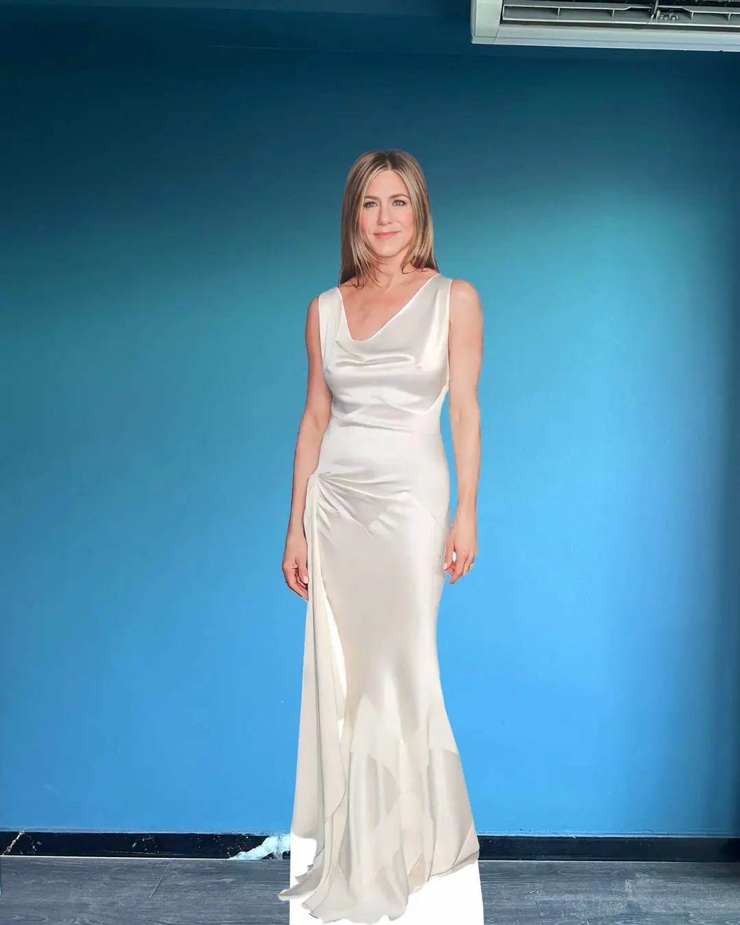 ⭐ Jennifer Aniston Tam Boy Maket Model Figür – Ünlü Tam Boy Standee Mockup