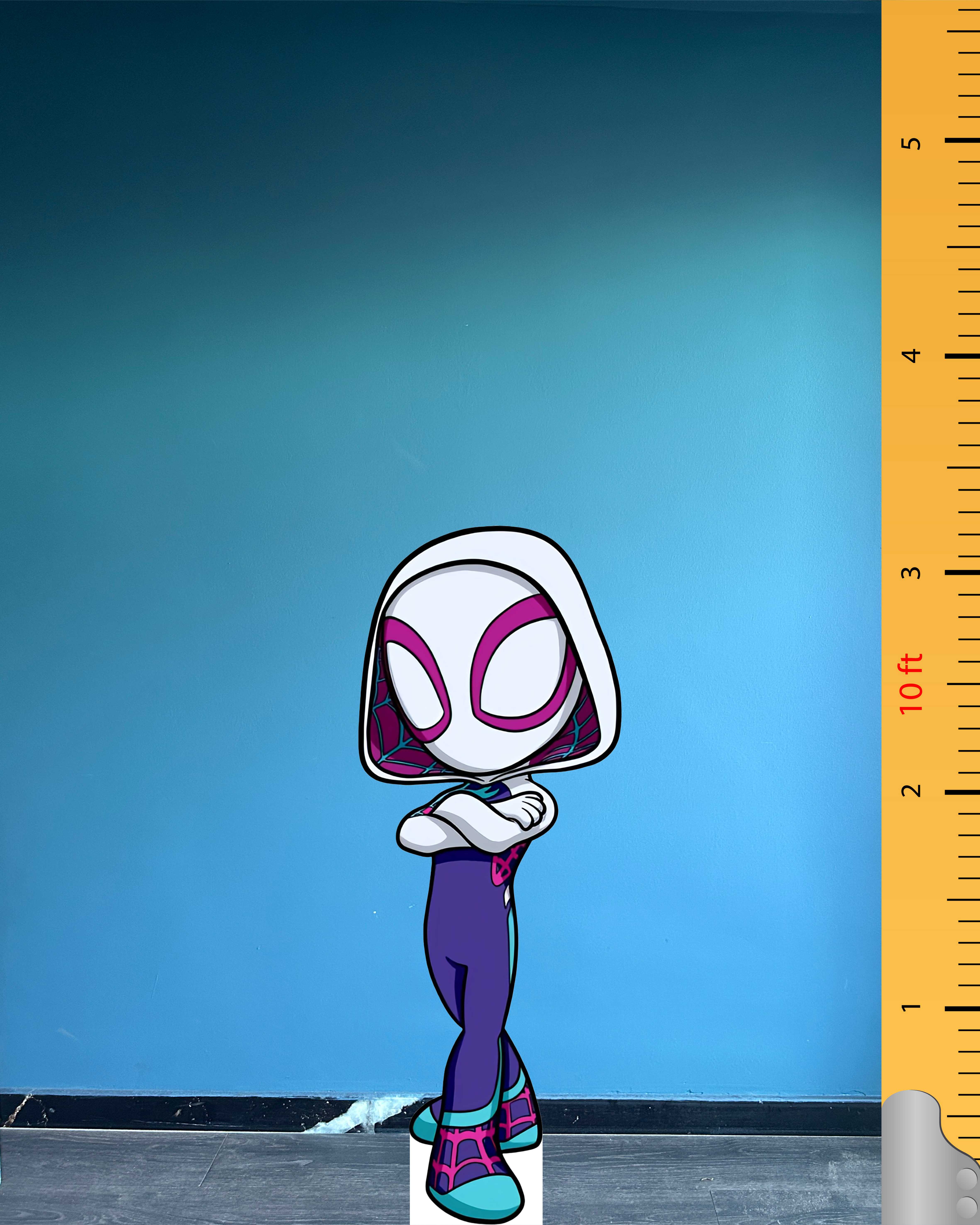 Ghost-Spider Cardboard Cutout – Fictional Character Edition Cartoon ...