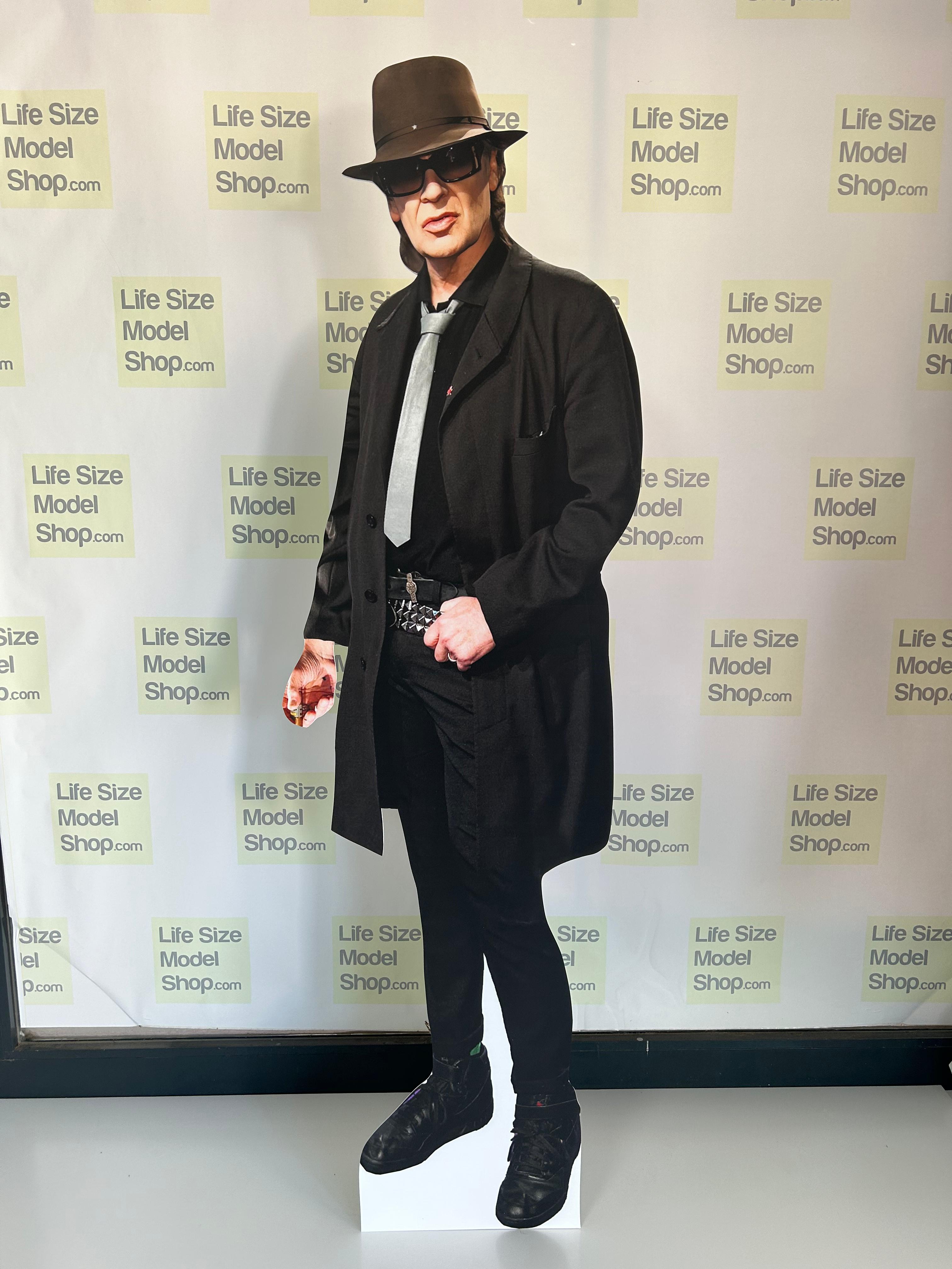 🎩 Sagoma in cartone a grandezza naturale di Udo Lindenberg – Leggenda ...