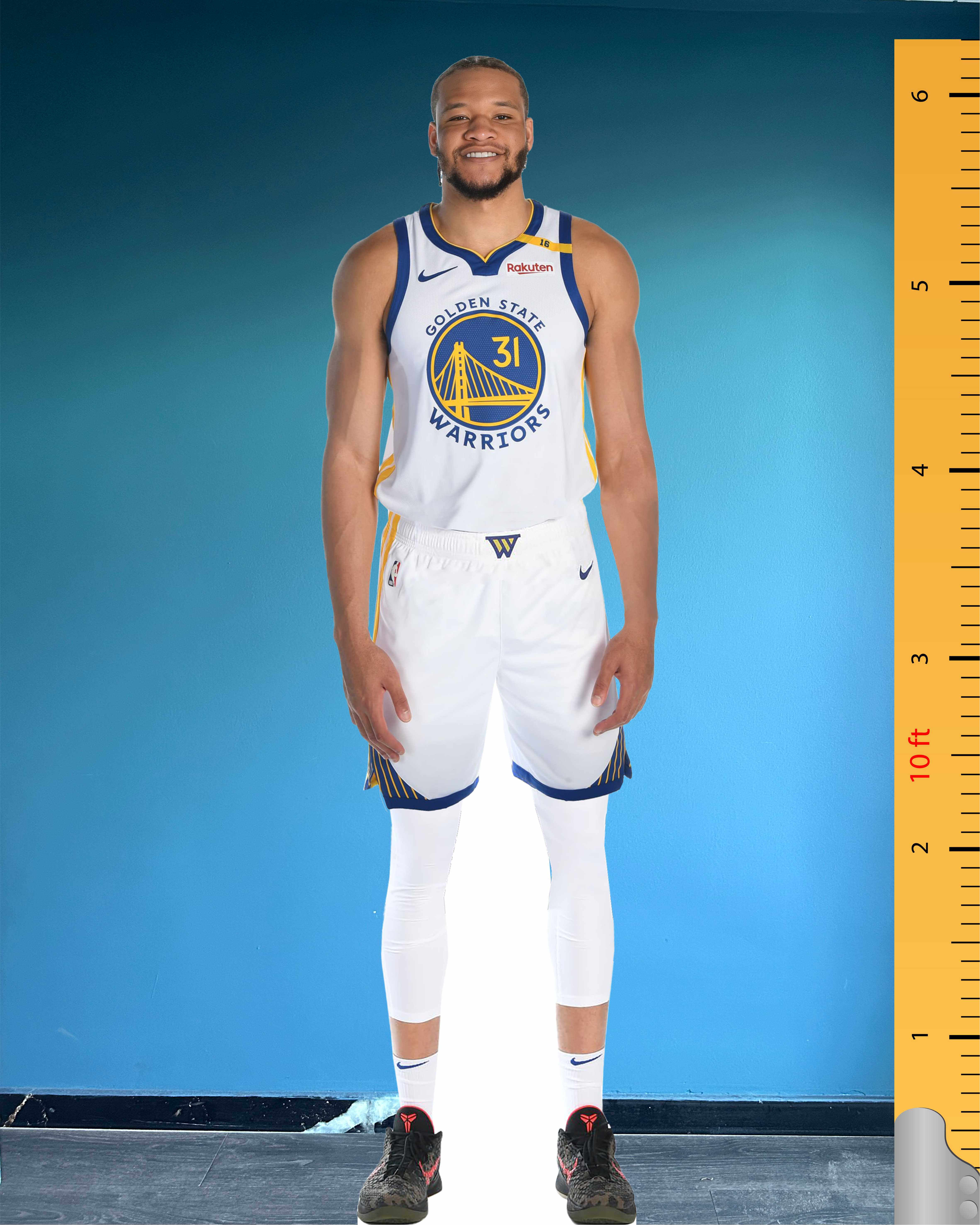 🏀 Sagoma in cartone a grandezza naturale di Kevin Knox II – Golden ...