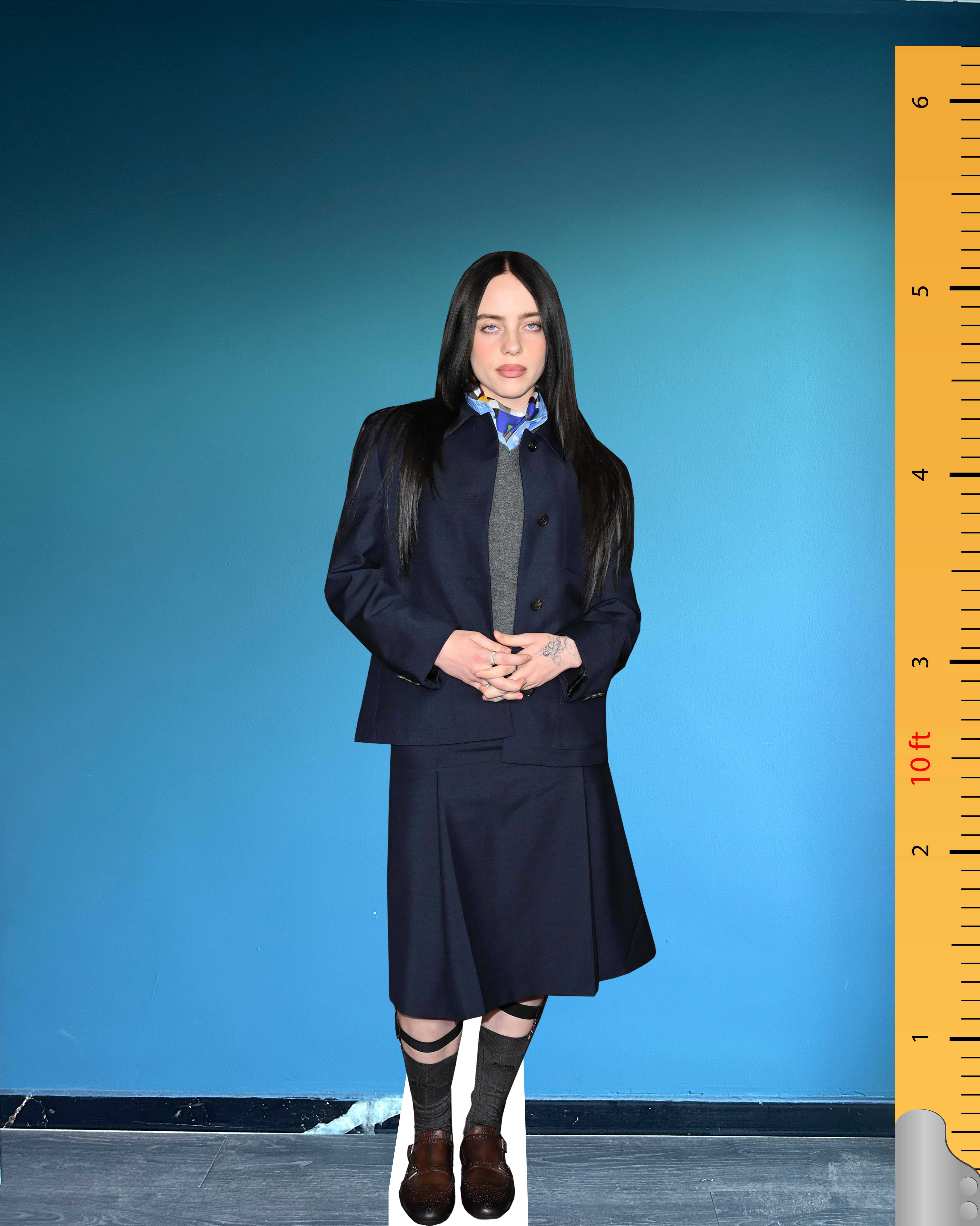 Billie Eilish Life Size Cardboard Cutout Model – WSJ Innovator Awards ...