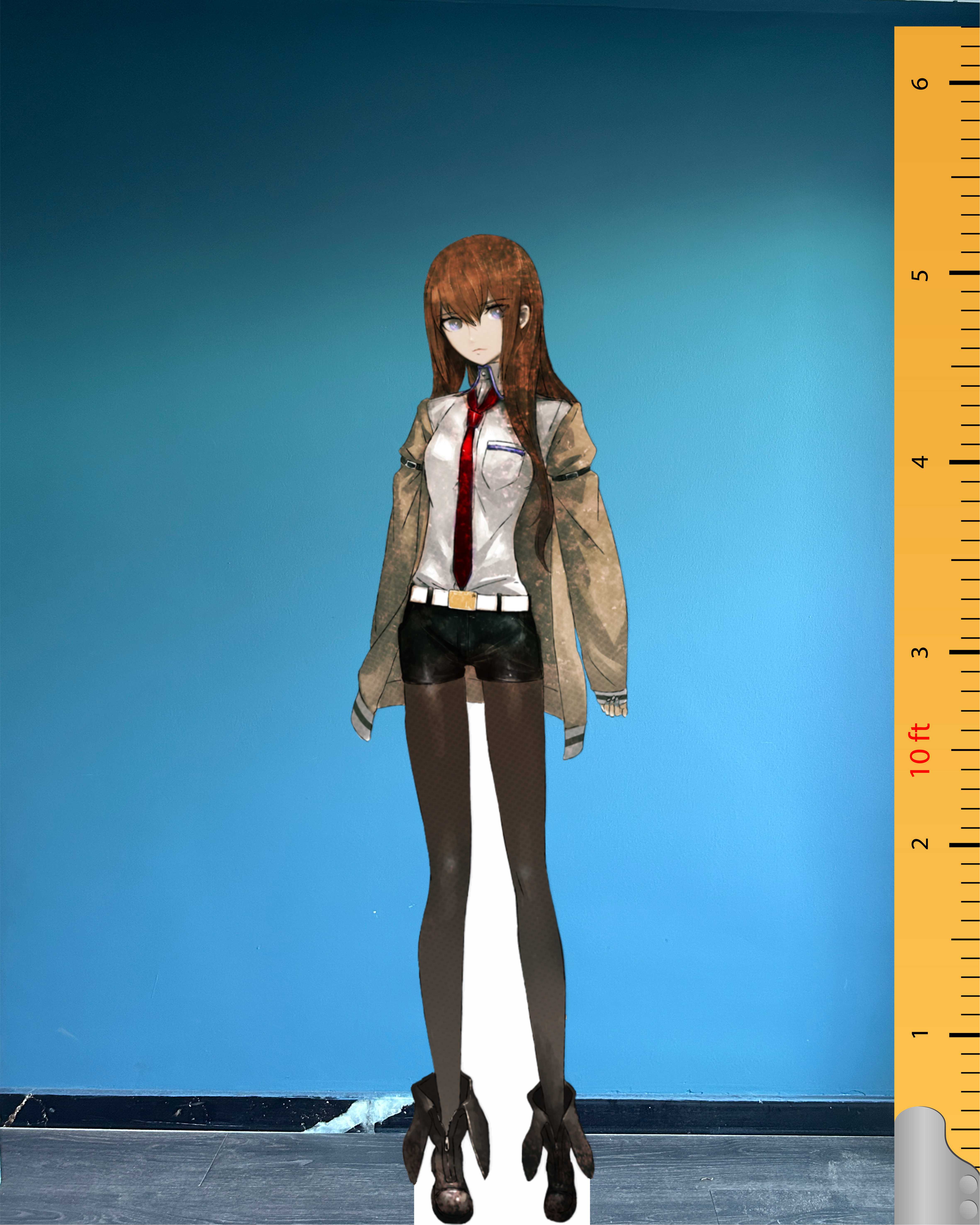 Kurisu Makise Cardboard Cutout – The Legendary Life-size Standee for ...