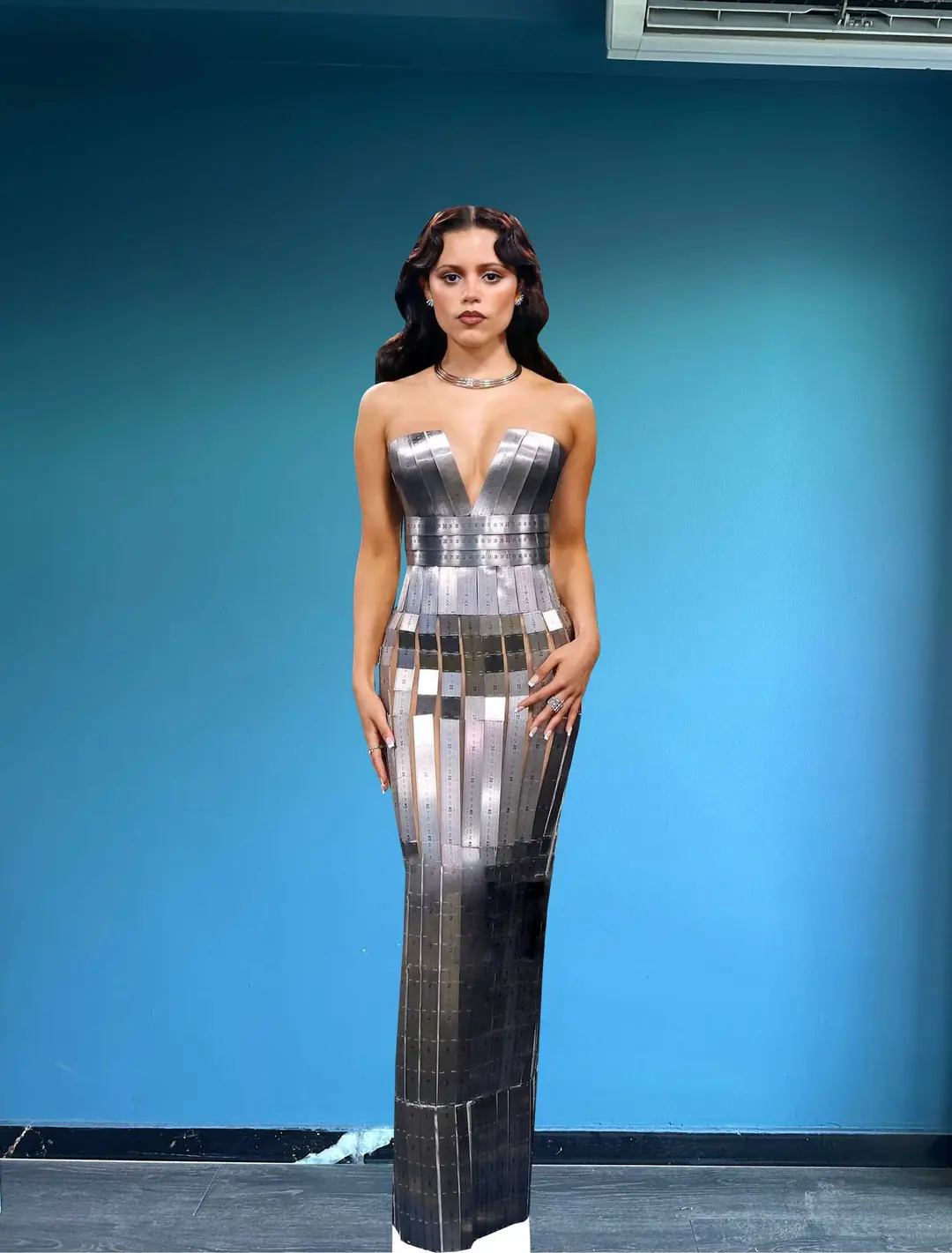 Jenna Ortega 2025 Met Gala Life-Size Standee Mockup