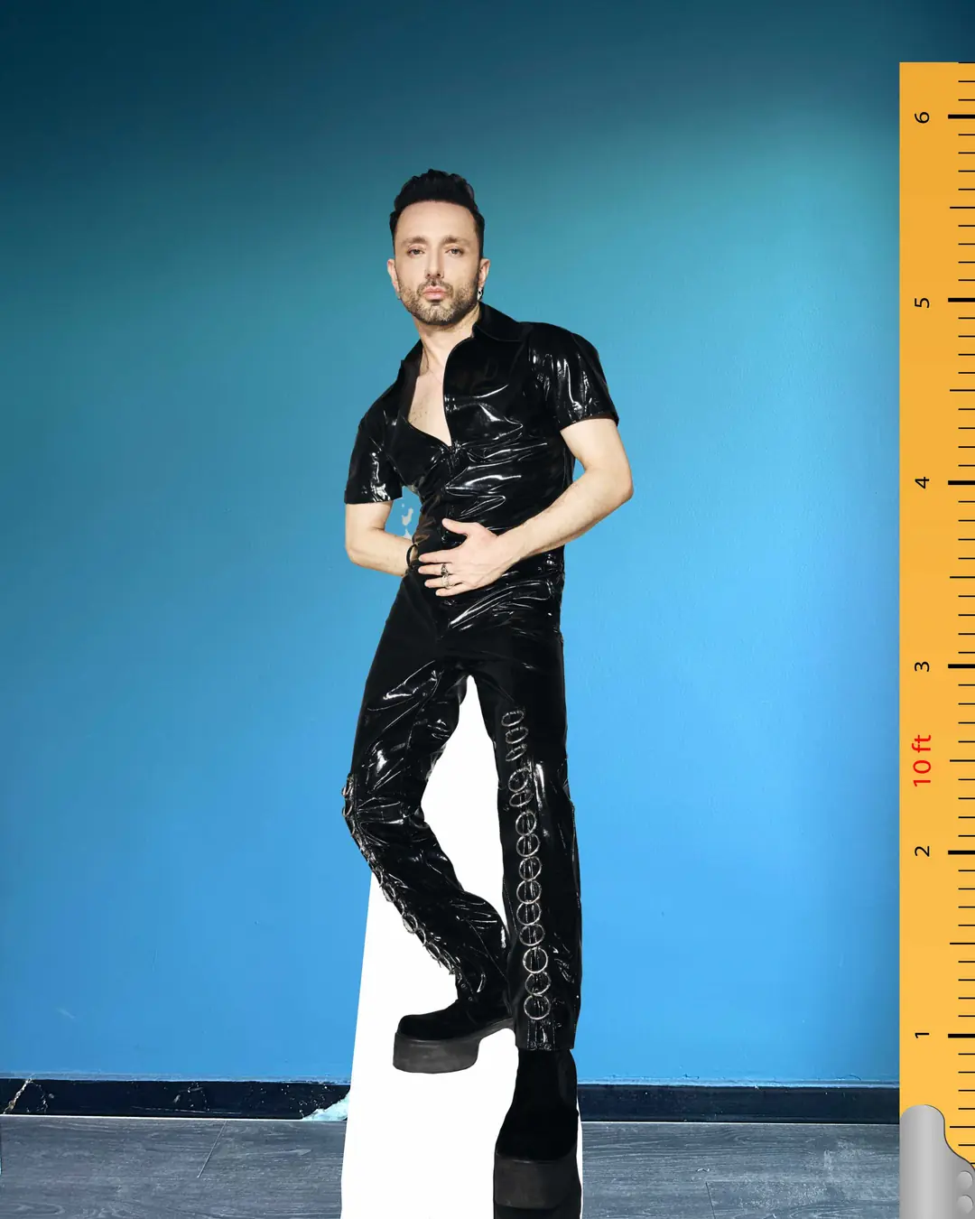 Mabel Matiz Cardboard Cutout Model Turkish Singer Matiz Model
