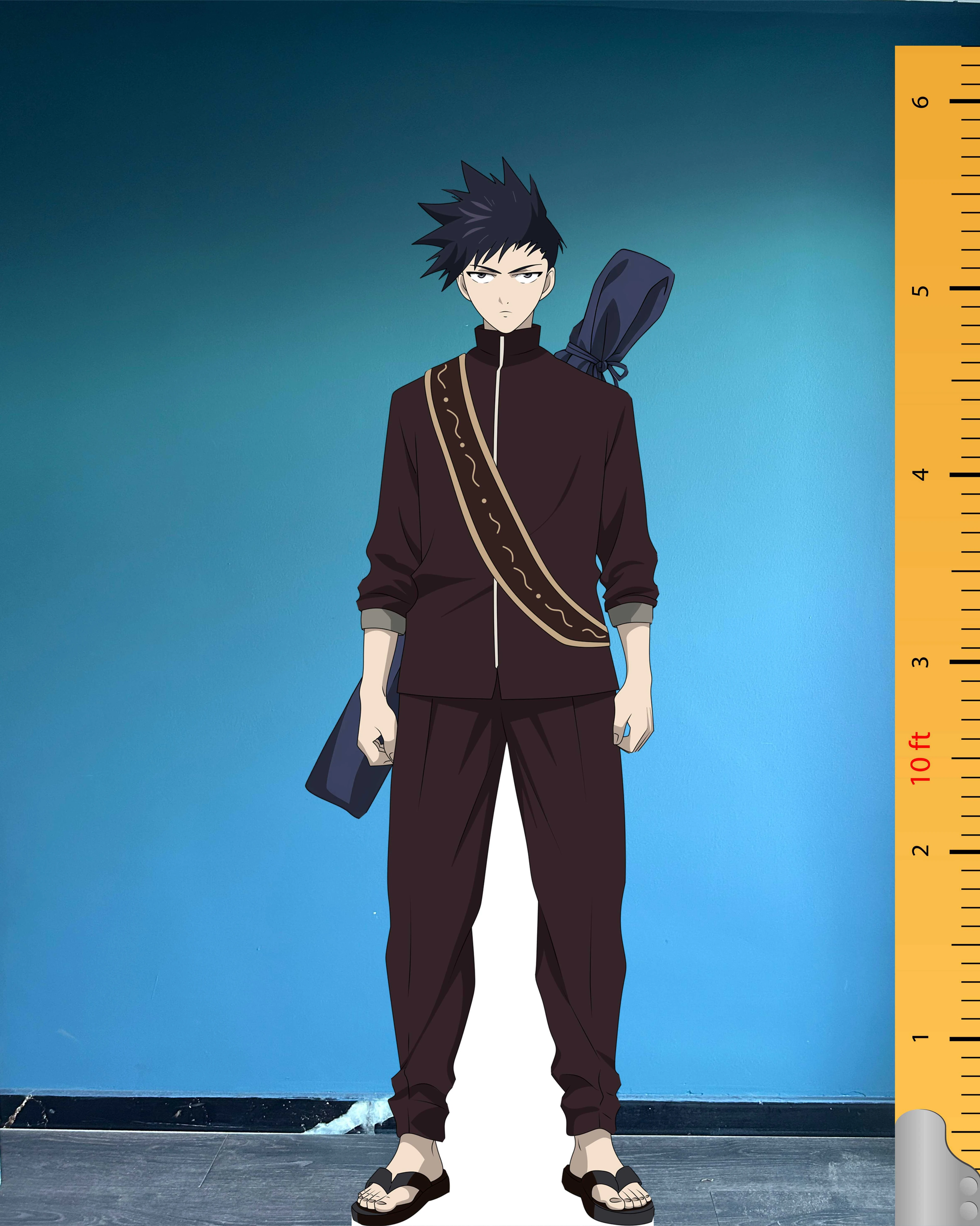 ⚔️ Tsurugi Okkotsu Cardboard Cutout – Jujutsu Kaisen 0 Character ...