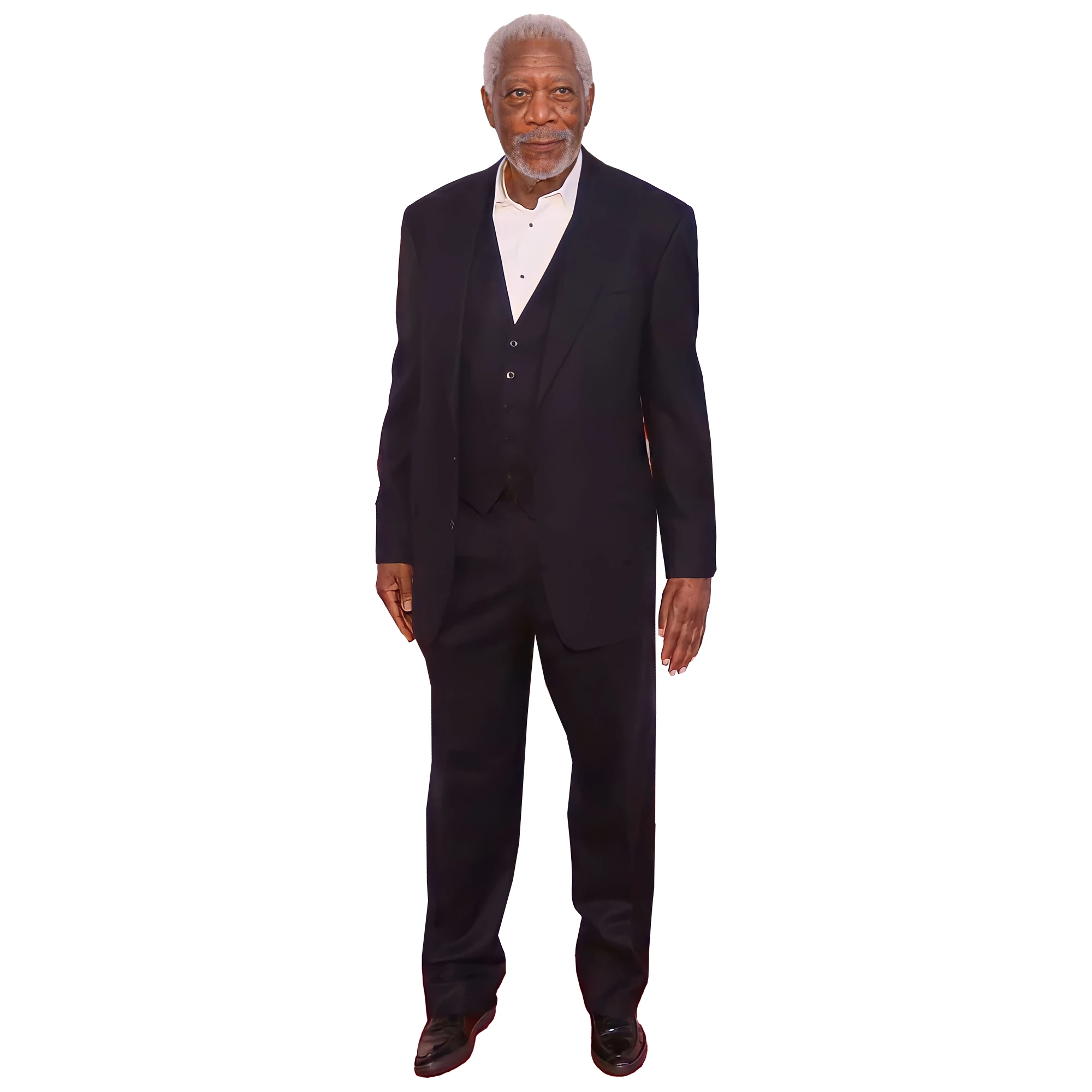 ⭐ Morgan Freeman Cardboard Cutout – Legendary Life-Size Standee Model