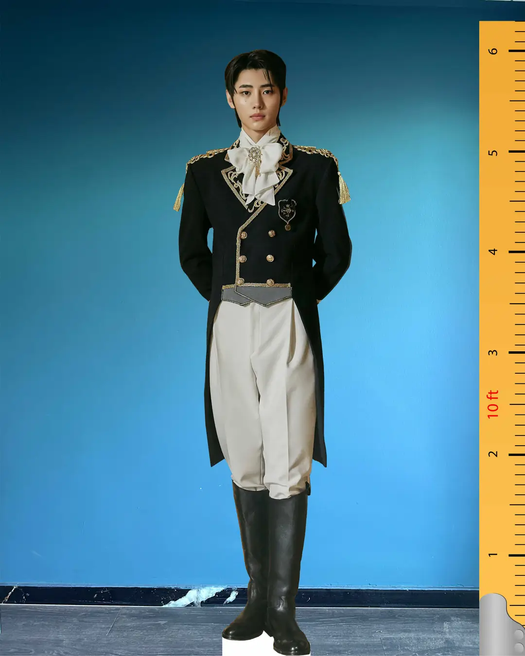 🎤 Recorte de papelão em tamanho real de Sunghoon – Stande de ...