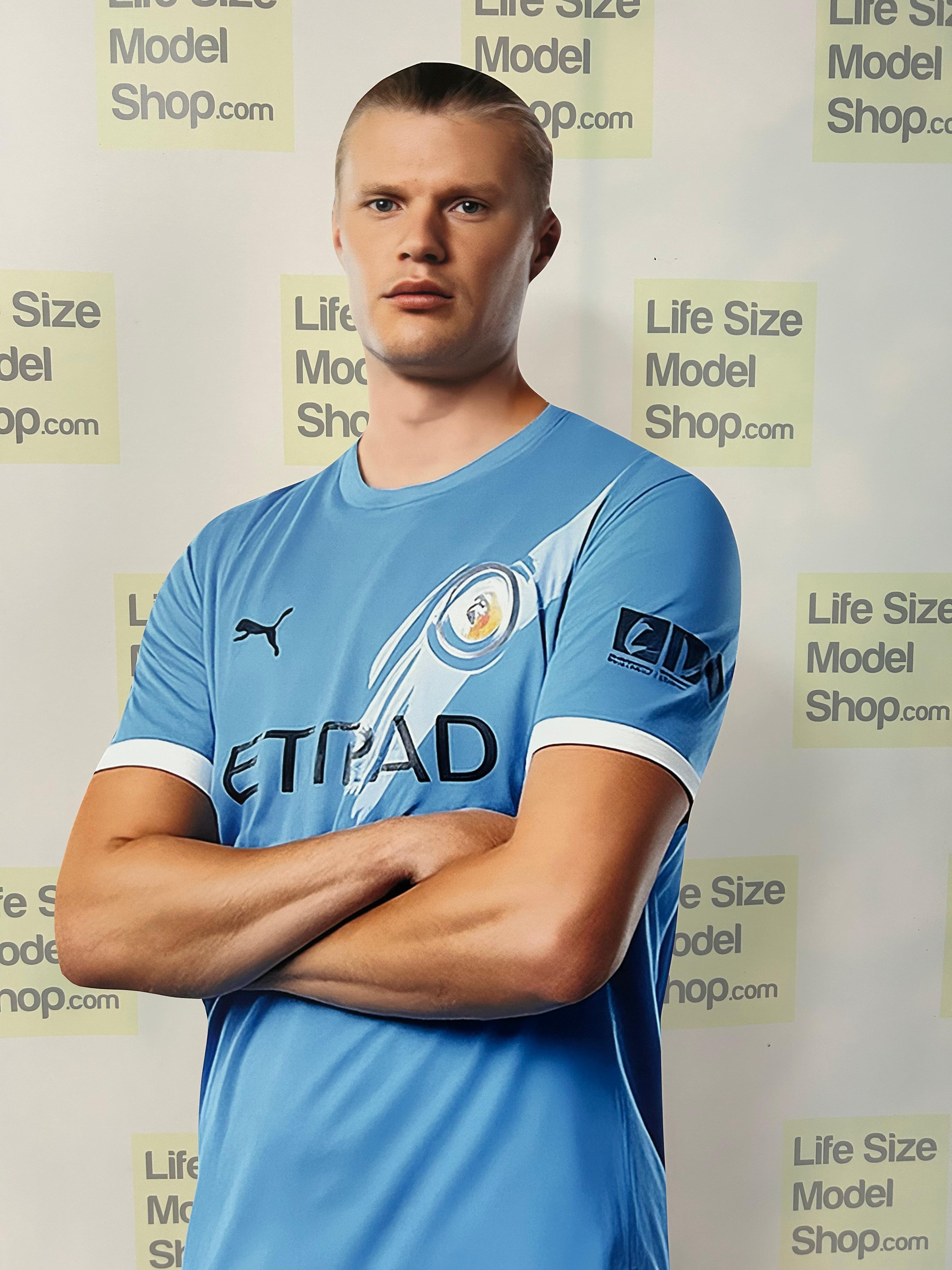 ⚽ **Erling Haaland Tam Boy Maket – Manchester City FC Futbol Yıldızı ...