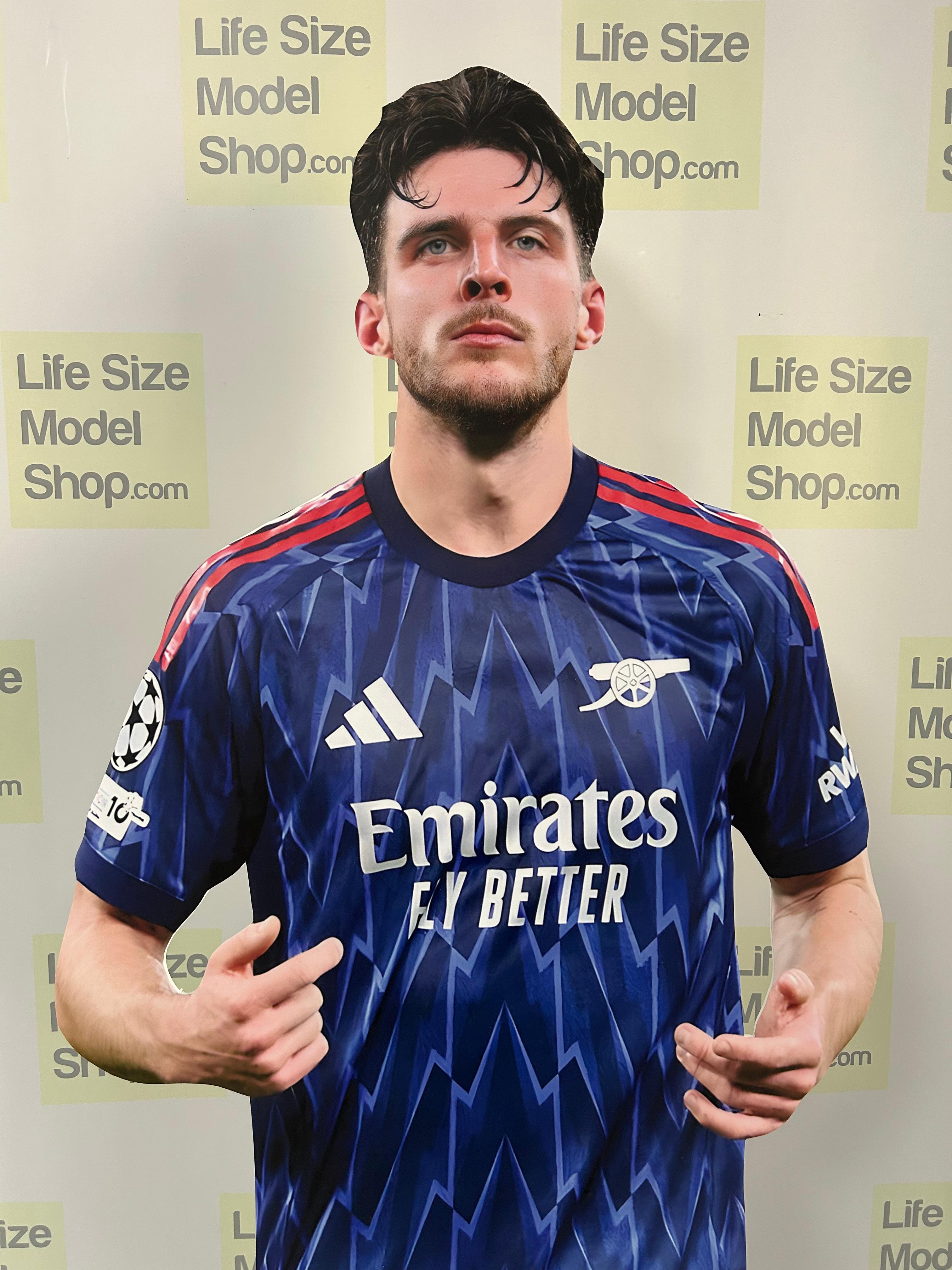 ⚽ Découpe en carton grandeur nature de Declan Rice – Star du football ...