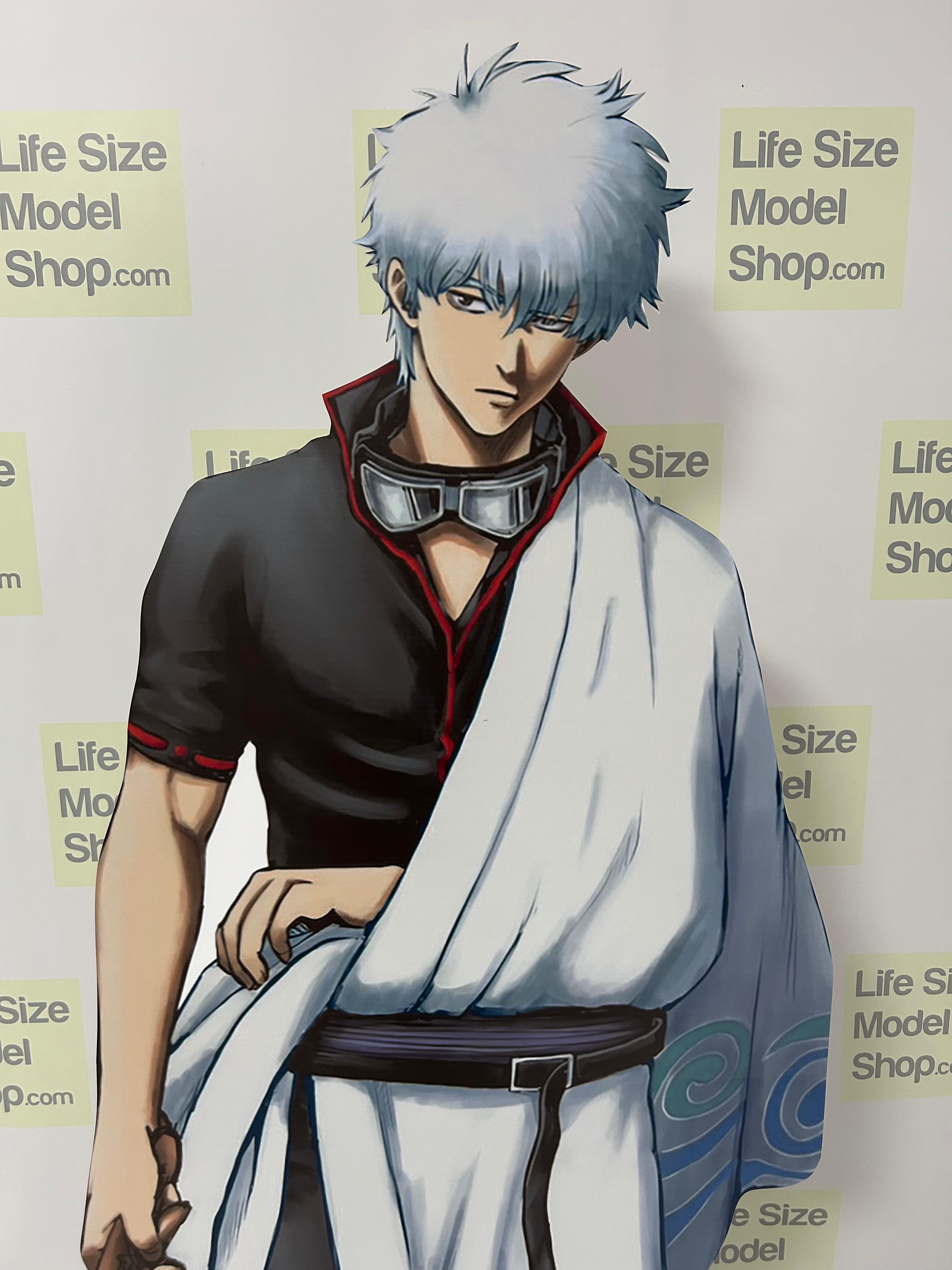 ⚔️ Figurine en carton grandeur nature de Gintoki Sakata – standee anime ...