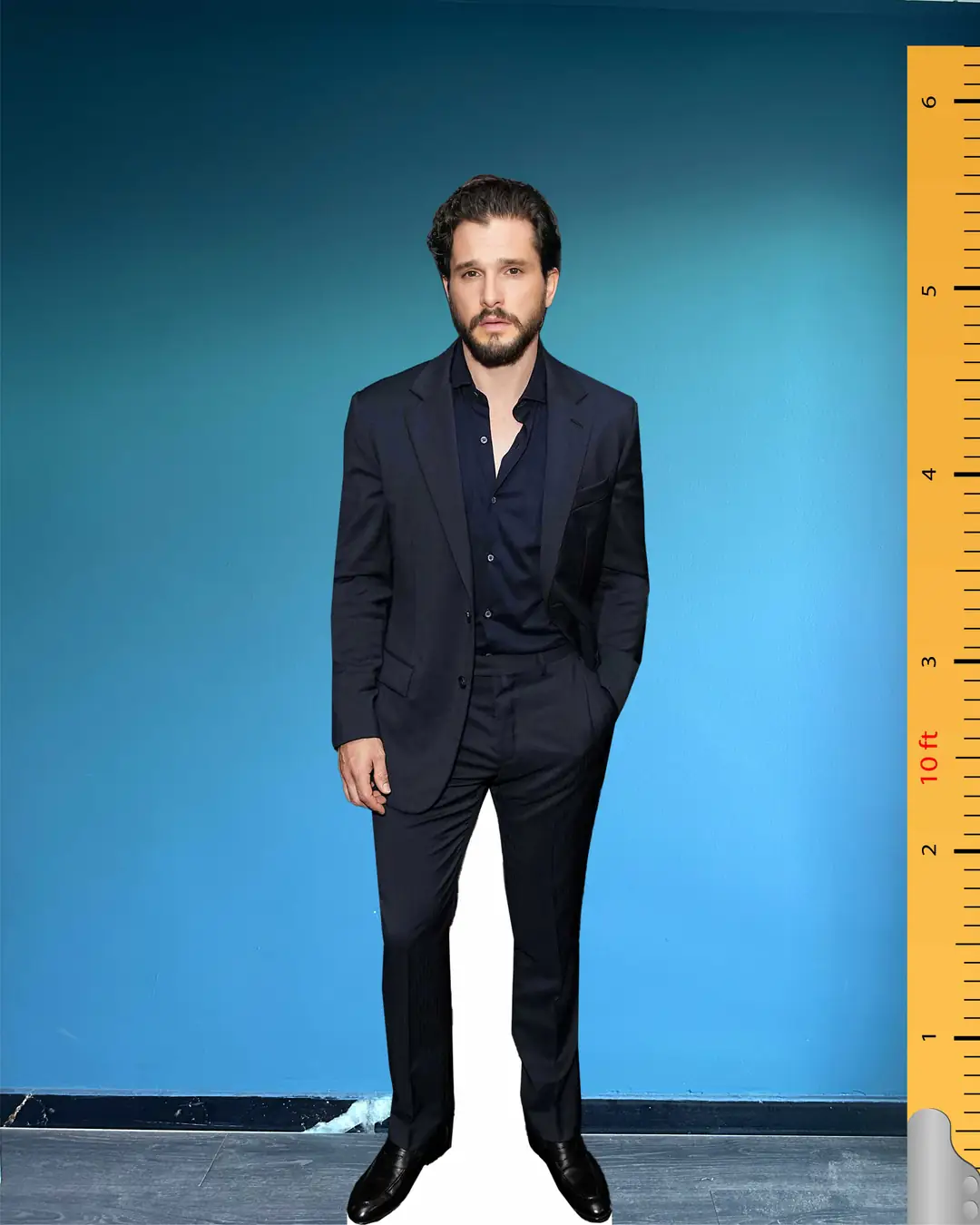 Kit Harington Maketi Gerçek Boy Standee – Klasik "Black Tuxedo" Özel ...