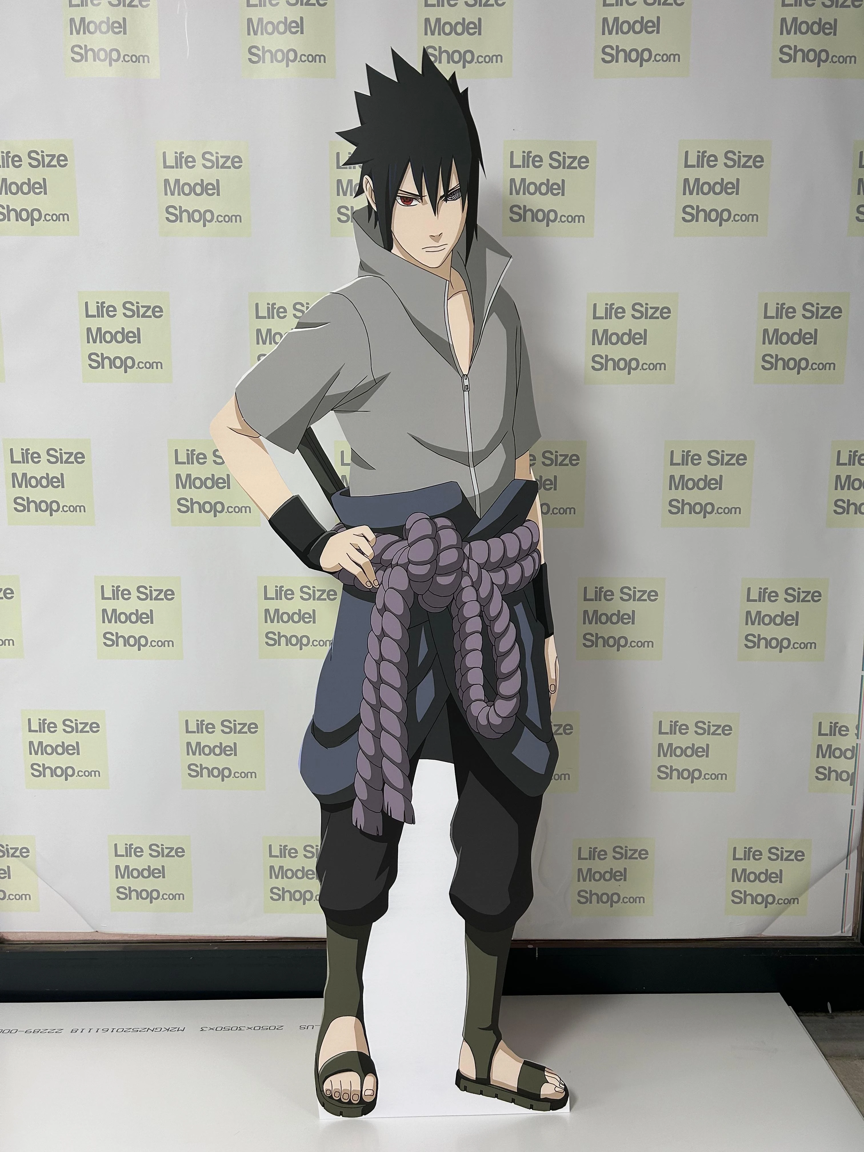 Sasuke Uchiha Cardboard Cutout Figure – Life-Size Naruto Anime ...