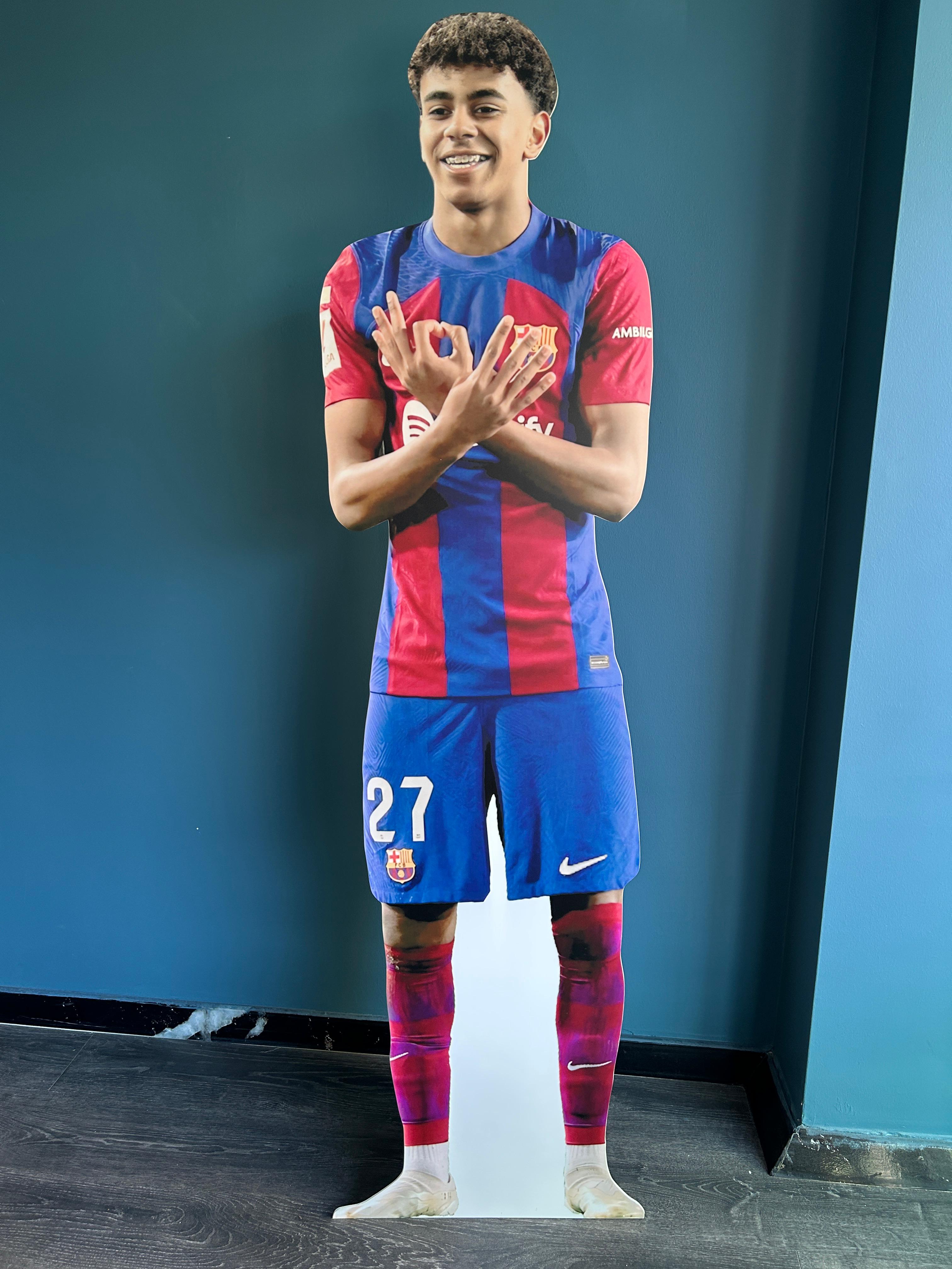 ⚽Lamine Yamal Cardboard Cutout – The Legend of the Future is at Your ...