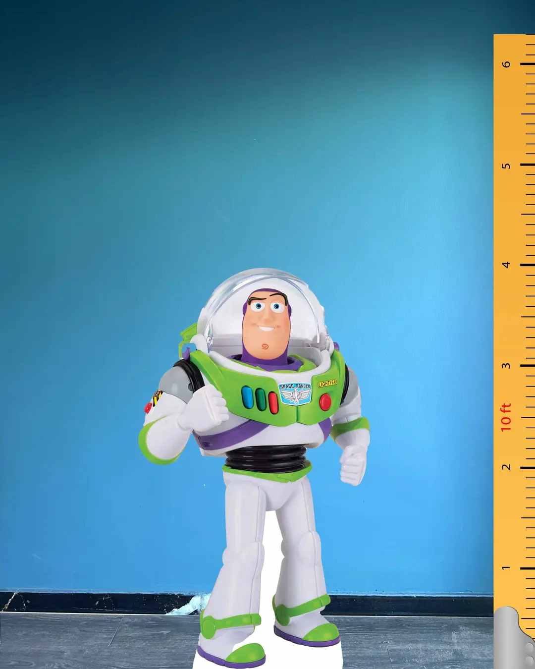 🧑‍🚀 Figura de cartón de tamaño real de Buzz Lightyear – ¡Hasta el ...