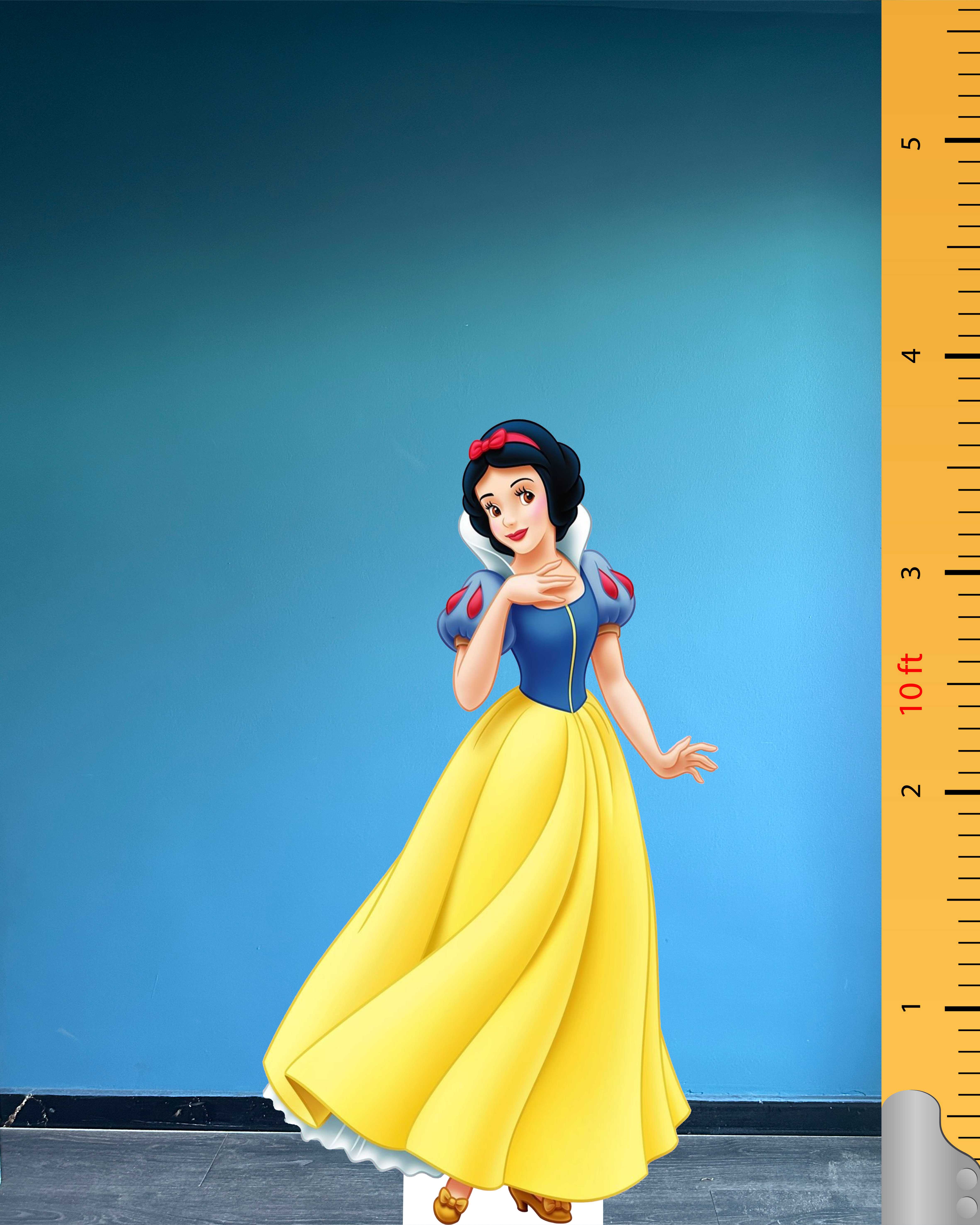Snow White Cardboard Cutout – Life Size Cutout Standee Model (Girls ...