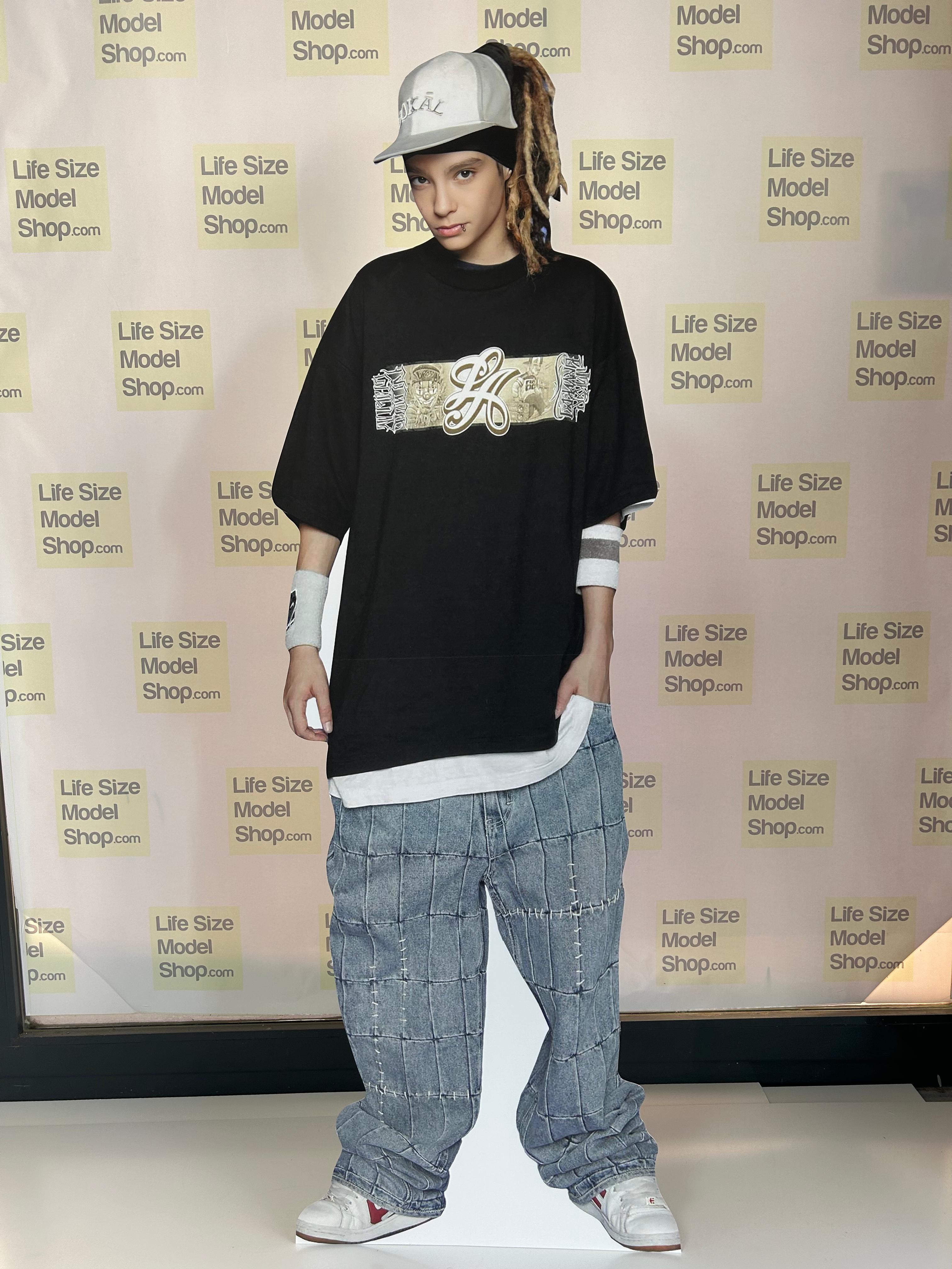 🎸 Tom Kaulitz Cardboard Cutout – Tokio Hotel Rockstar Life Size Cutouts ...