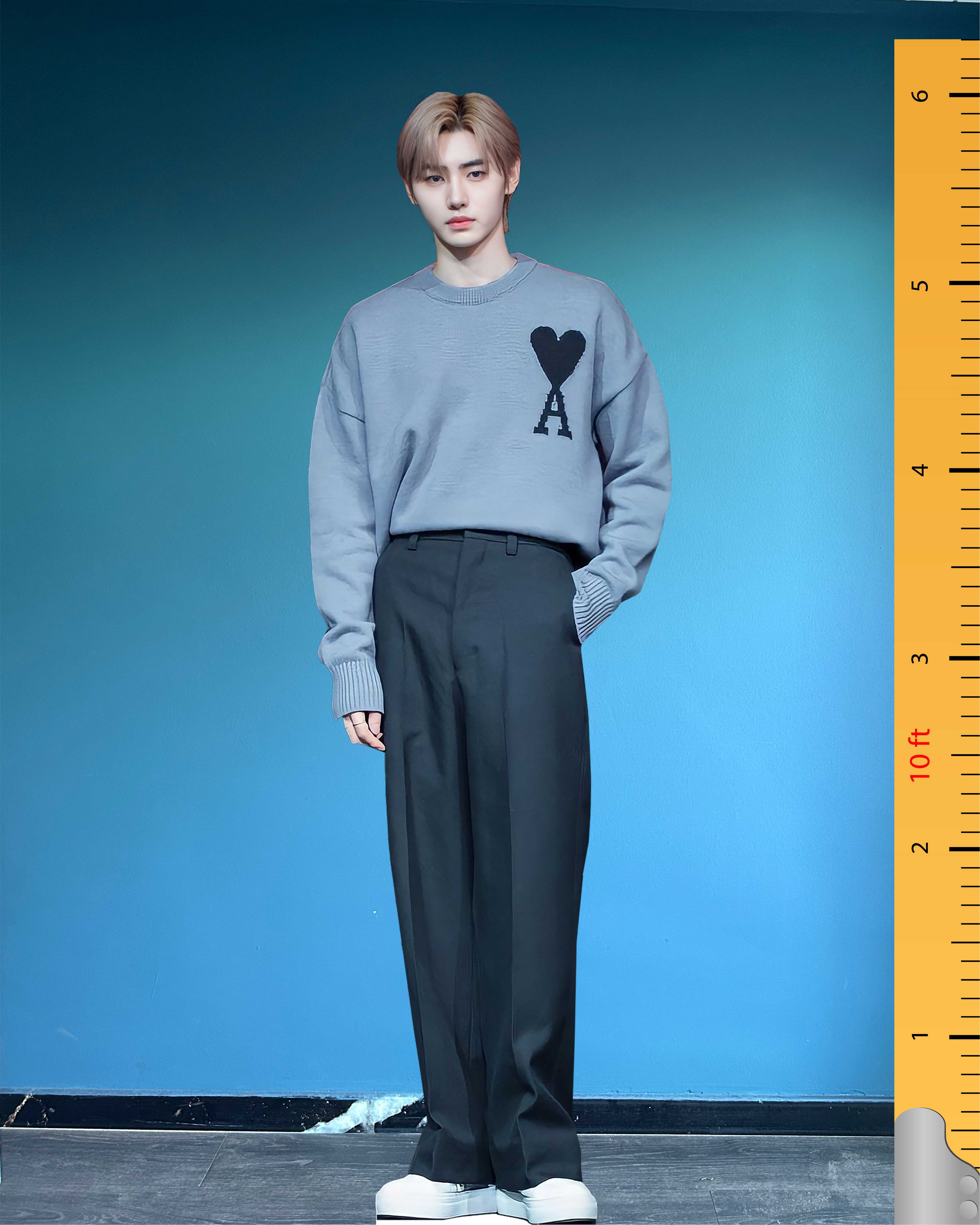 🎤 Sunghoon Life Size Cardboard Cutout – ENHYPEN Park Sunghoon Celebrity ...