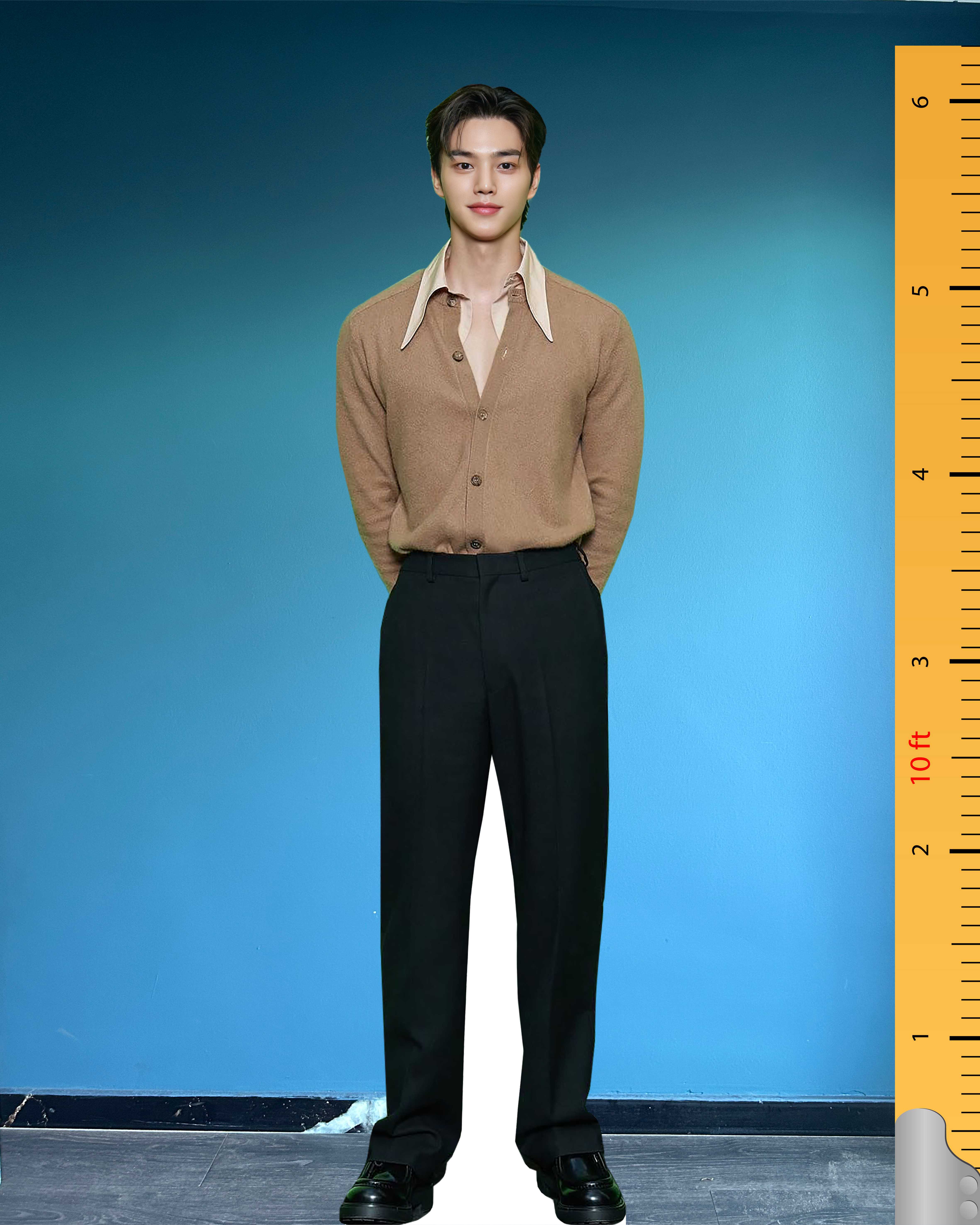 🌟 Kartonowa figura Song Kang – Południowokoreański aktor i model ...