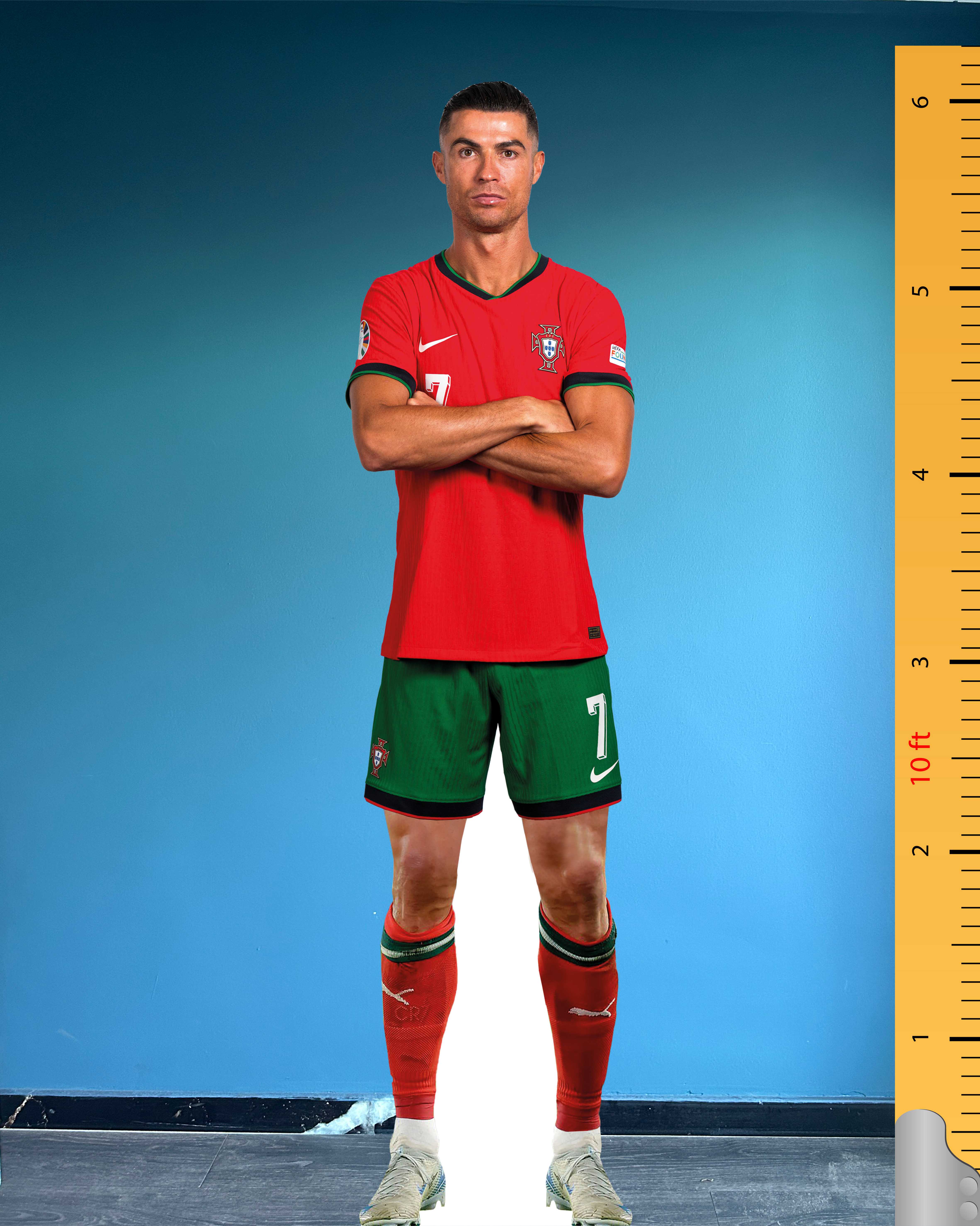 ⚽ Cristiano Ronaldo Cardboard Cutout – Life Size Standee Portugal #7 ...
