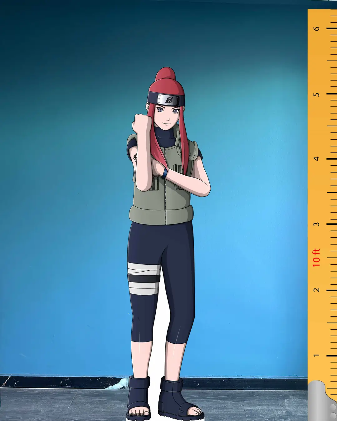 ️ Kushina Uzumaki Life Size Cardboard Cutout – Naruto Anime Manga ...