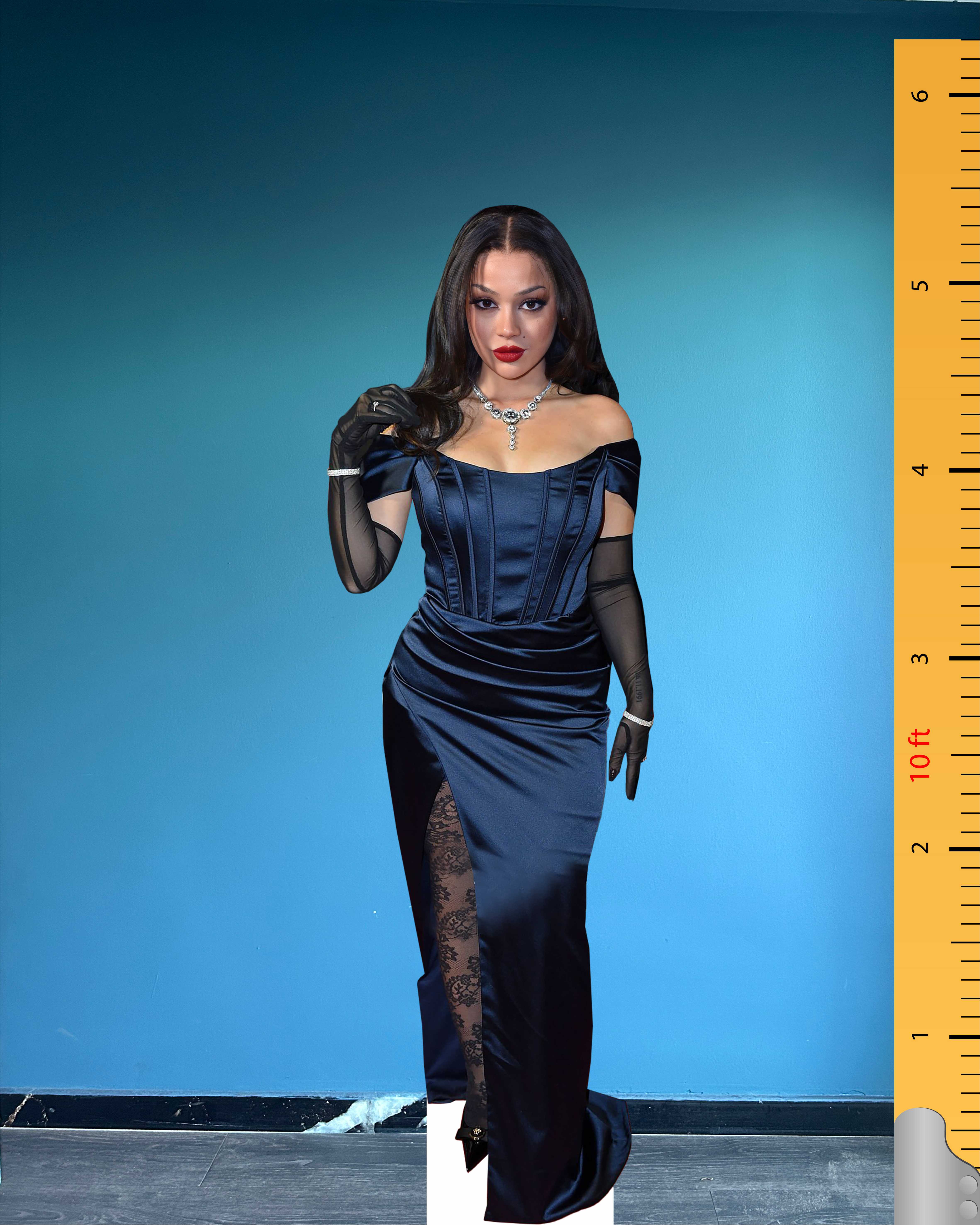 🎤 Ayliva Life Size Cardboard Cutout – Variety’s Power of Young Edition