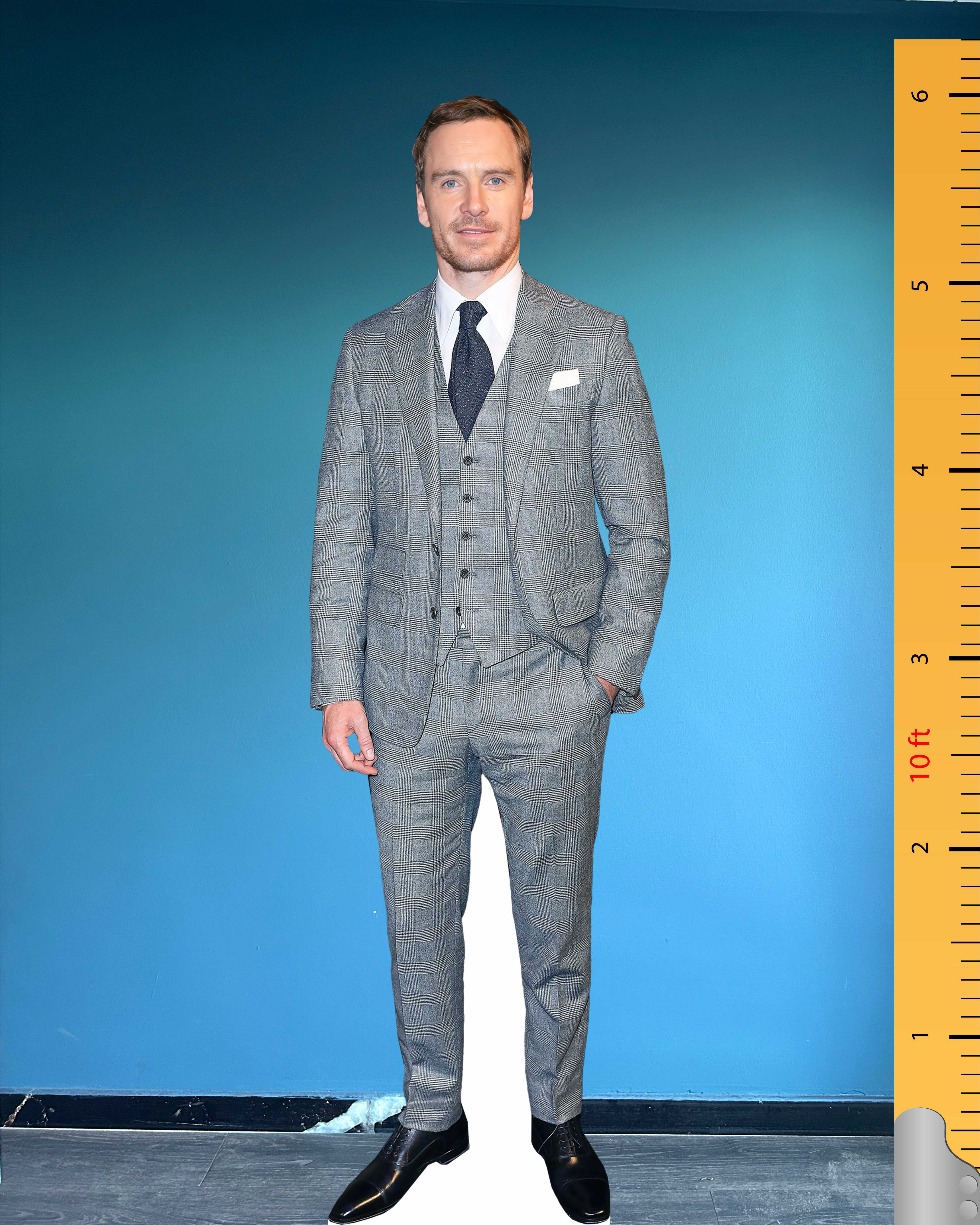 ⭐ Michael Fassbender Life Size Cardboard Cutout – German-Irish Actor ...
