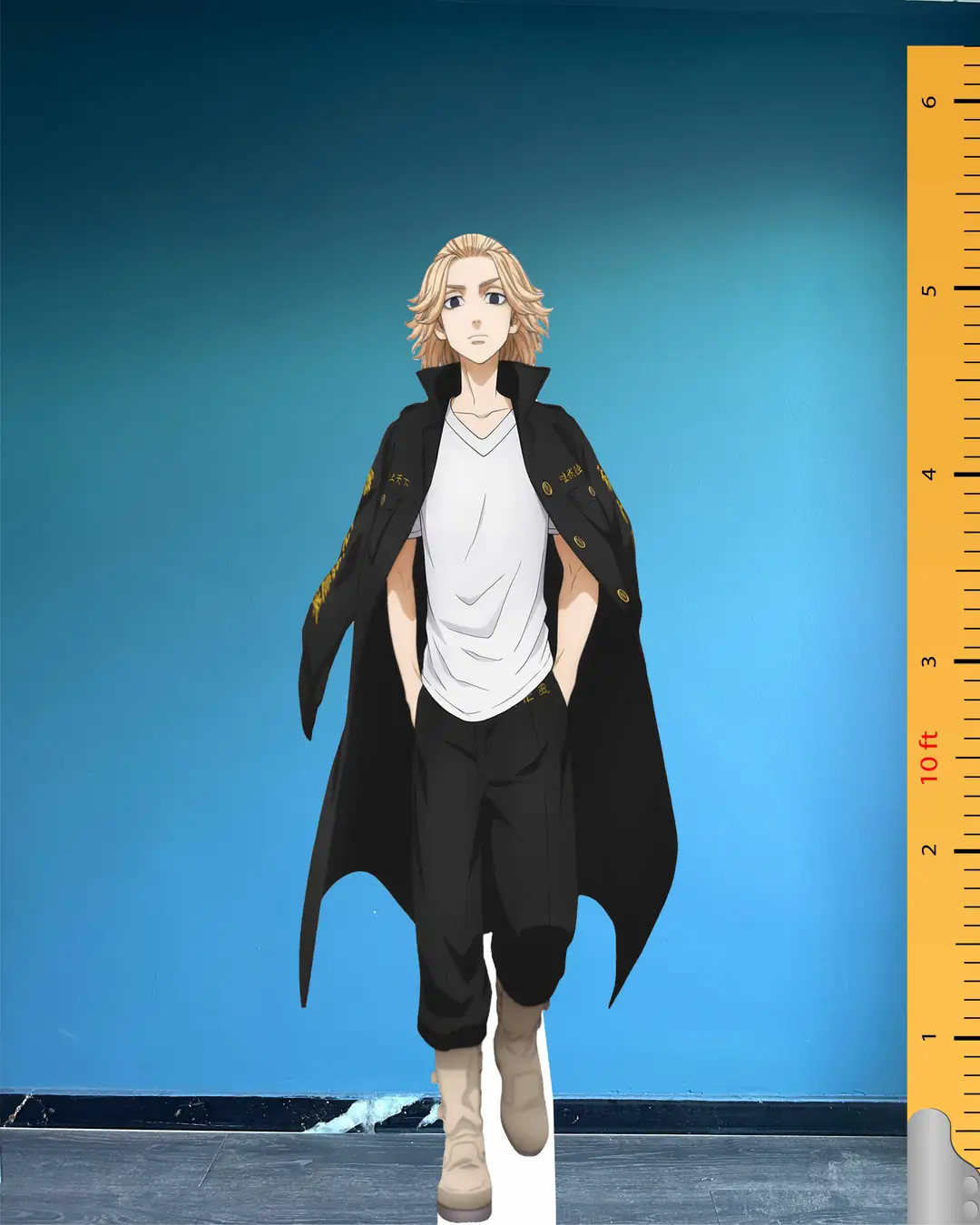 🏍️ Manjiro Sano (Mikey) Life-Size Cardboard Cutout – Tokyo Revengers ...