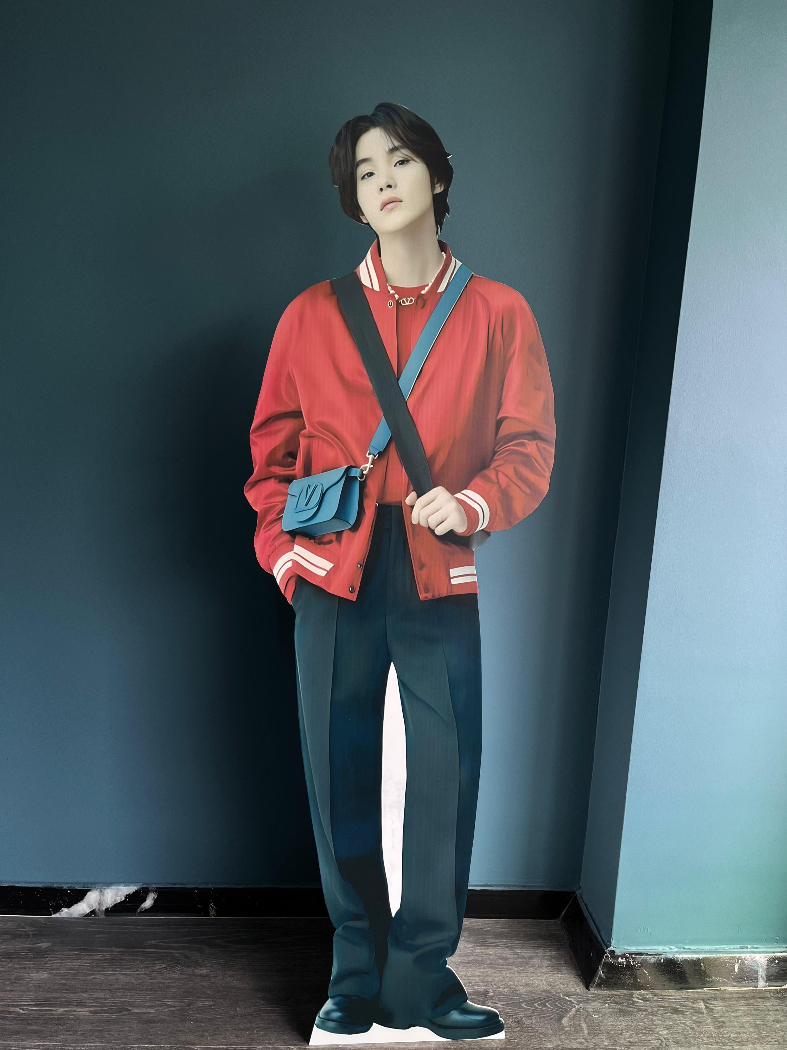 🎤 BTS Suga (Min Yoon-gi) Cardboard Figure – Life-Size Standee