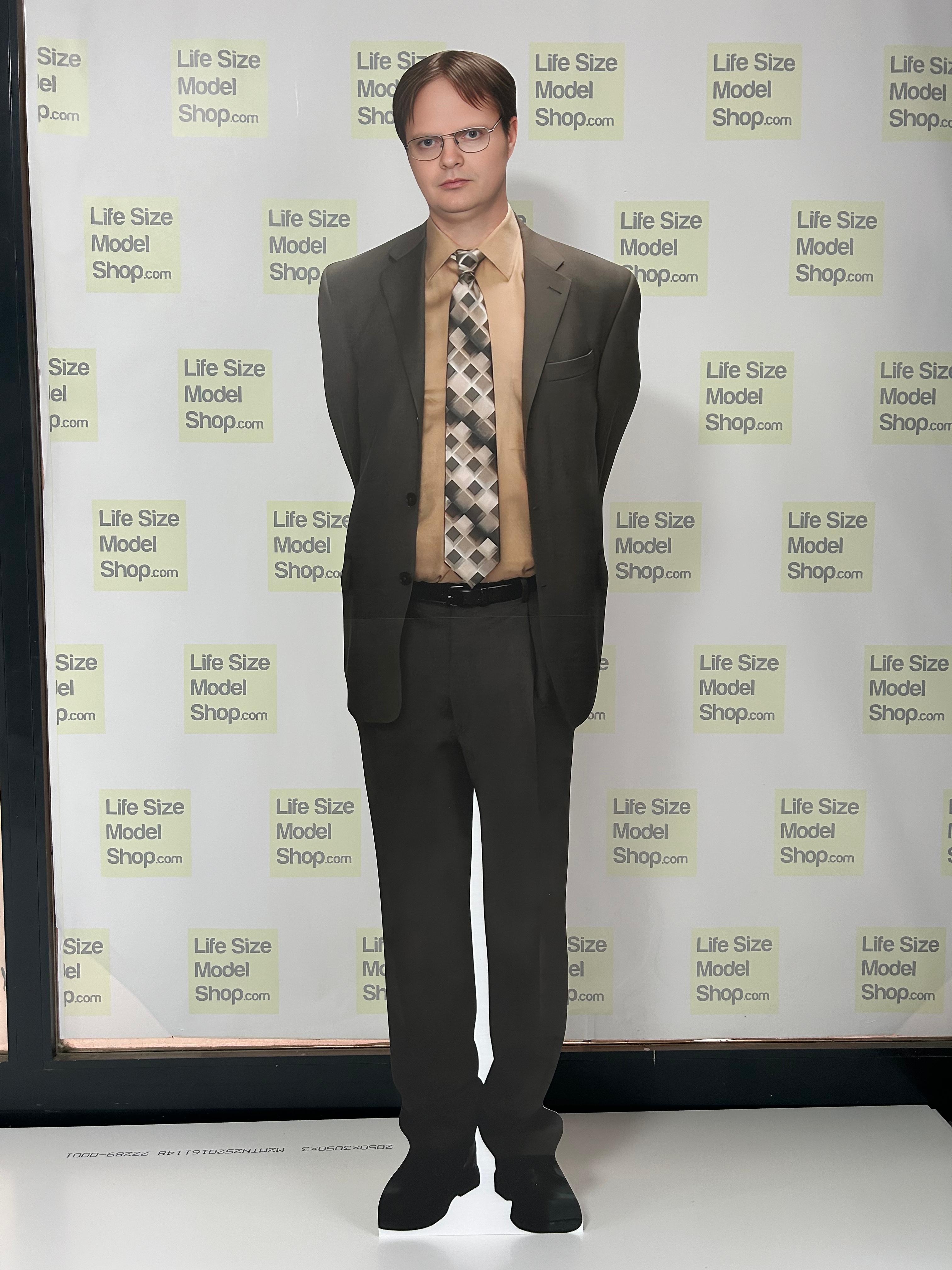 🧅 Dwight Schrute Tam Boy Maket Standee – “The Office” Hayranları İçin ...