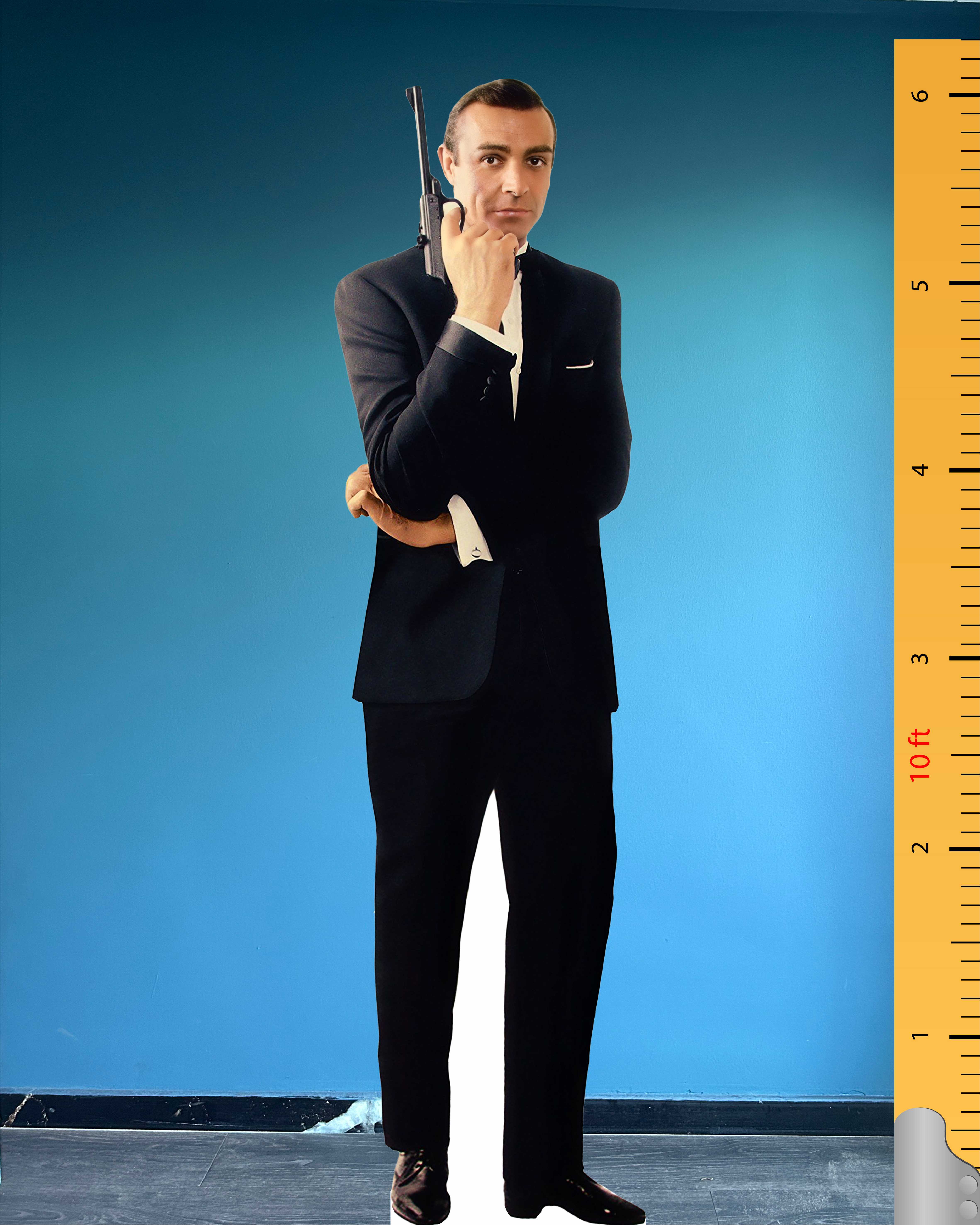 🎩 Sean Connery as James Bond Life Size Cardboard Cutout – Classic 007 ...