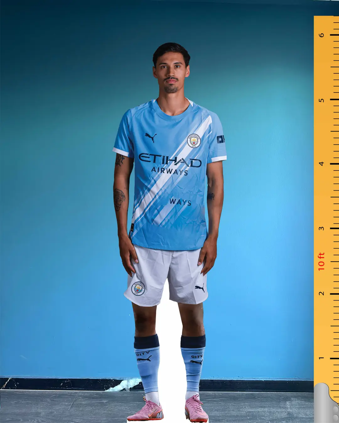 🔵 Tijjani Reijnders Cardboard Cutout Figure– Life Size Cutout Standee ...