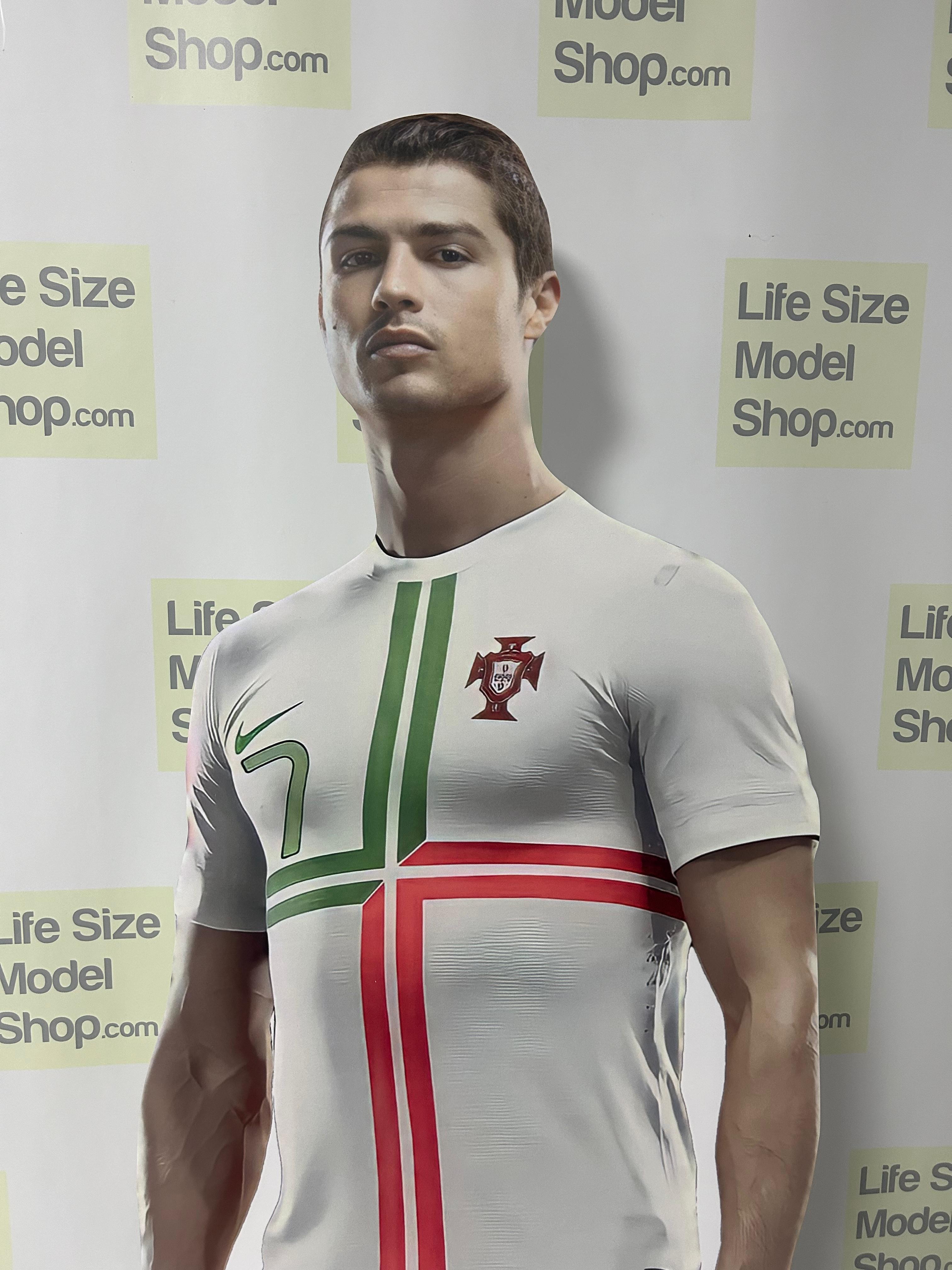 ⚽️ Cristiano Ronaldo Cardboard Cutout Figure – Life-Size Standee Gift Model
