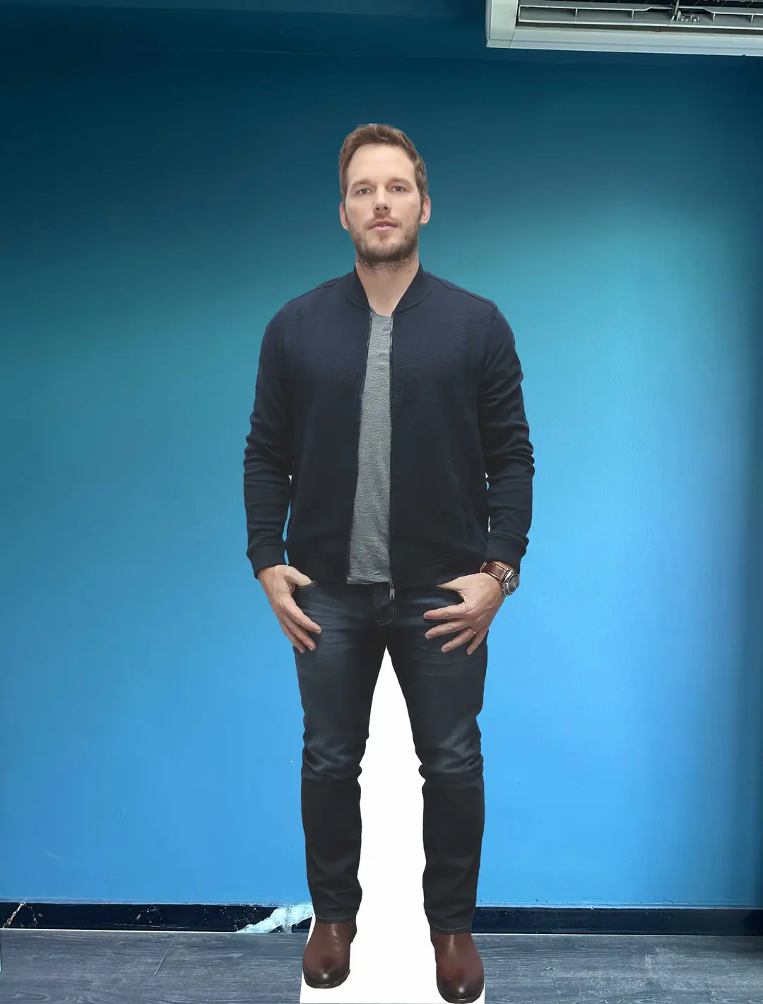 Chris Pratt Life size Cardboard Cutout Model – The Charismatic Face of ...