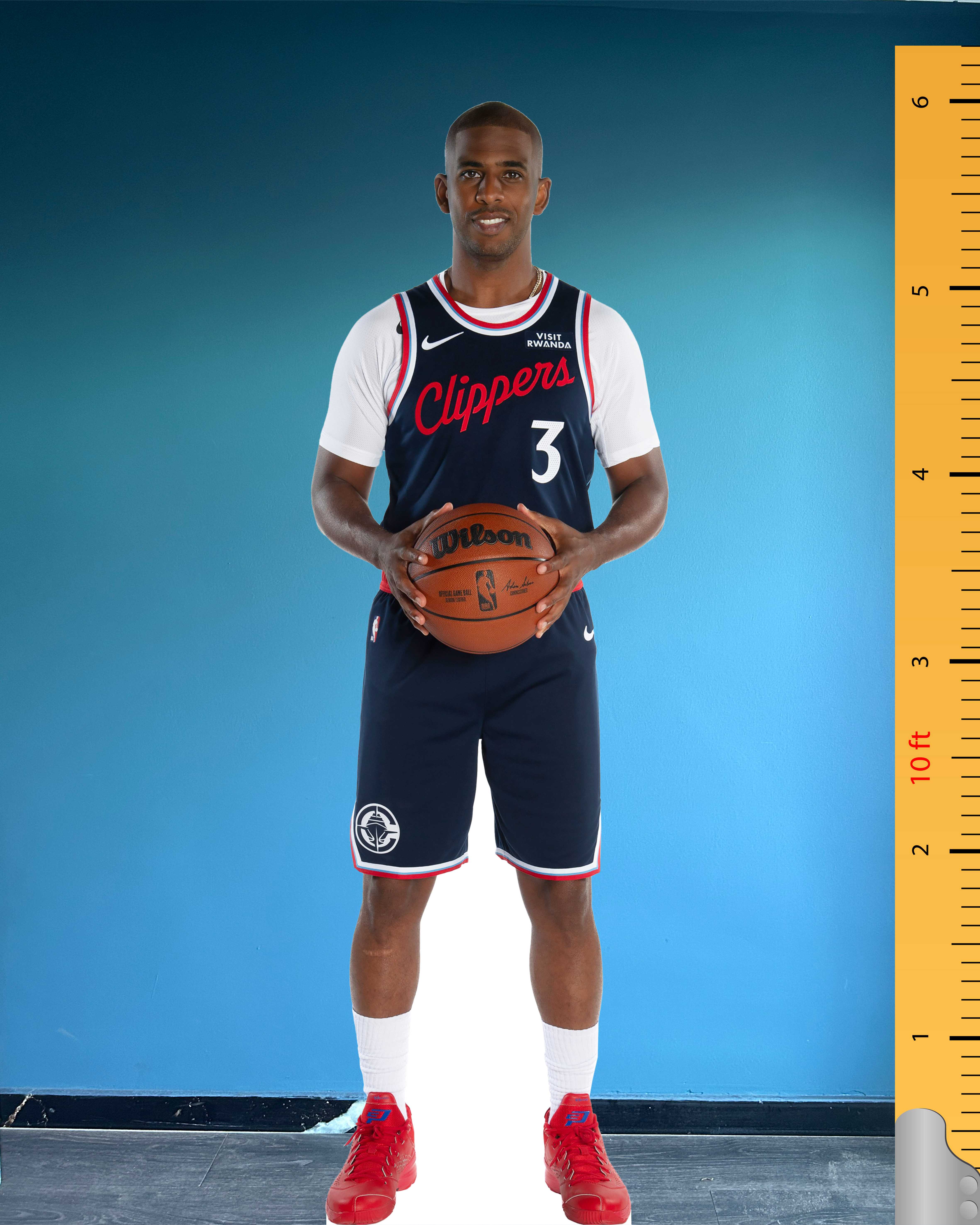 Chris Paul Cardboard Cutout – CP3 Los Angeles Clippers #3 “Point God ...
