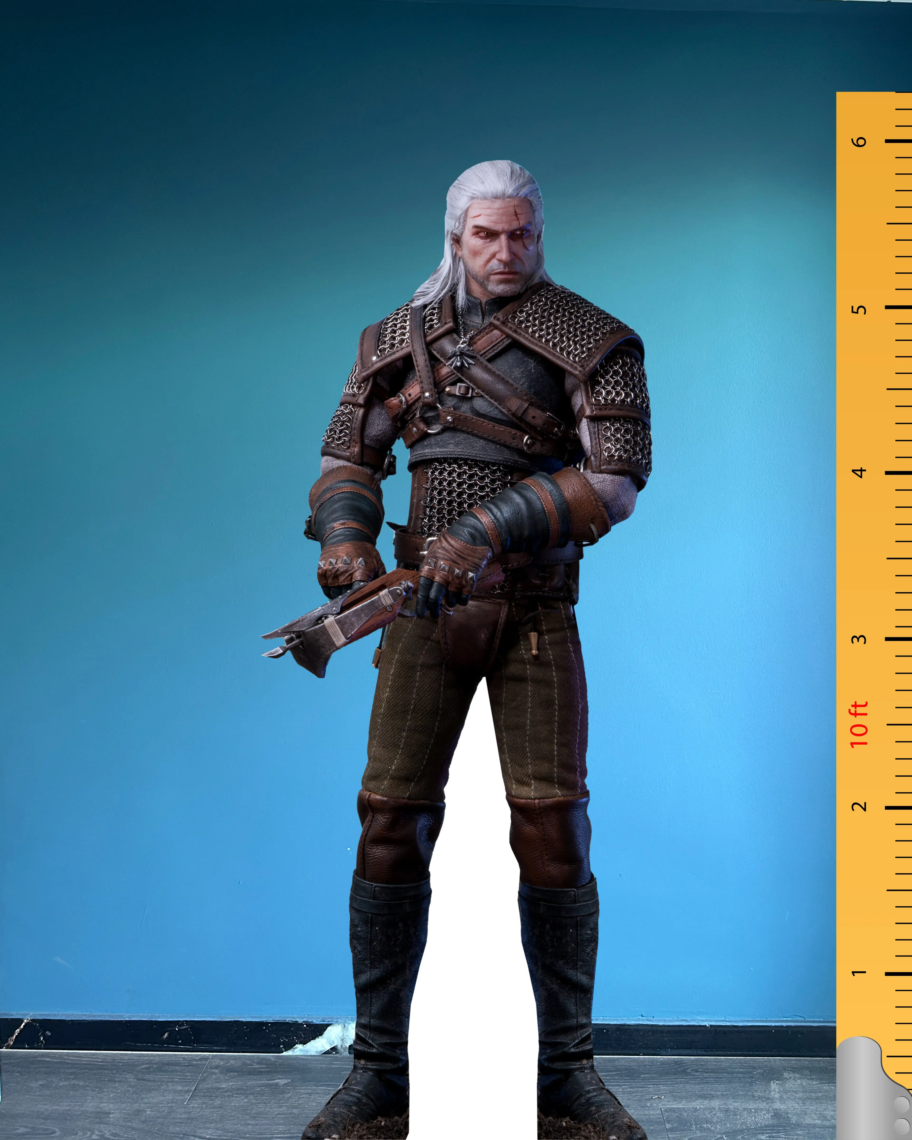 Geralt of Rivia Cardboard Cutout Model - The Witcher 3 Wild Hunt ...