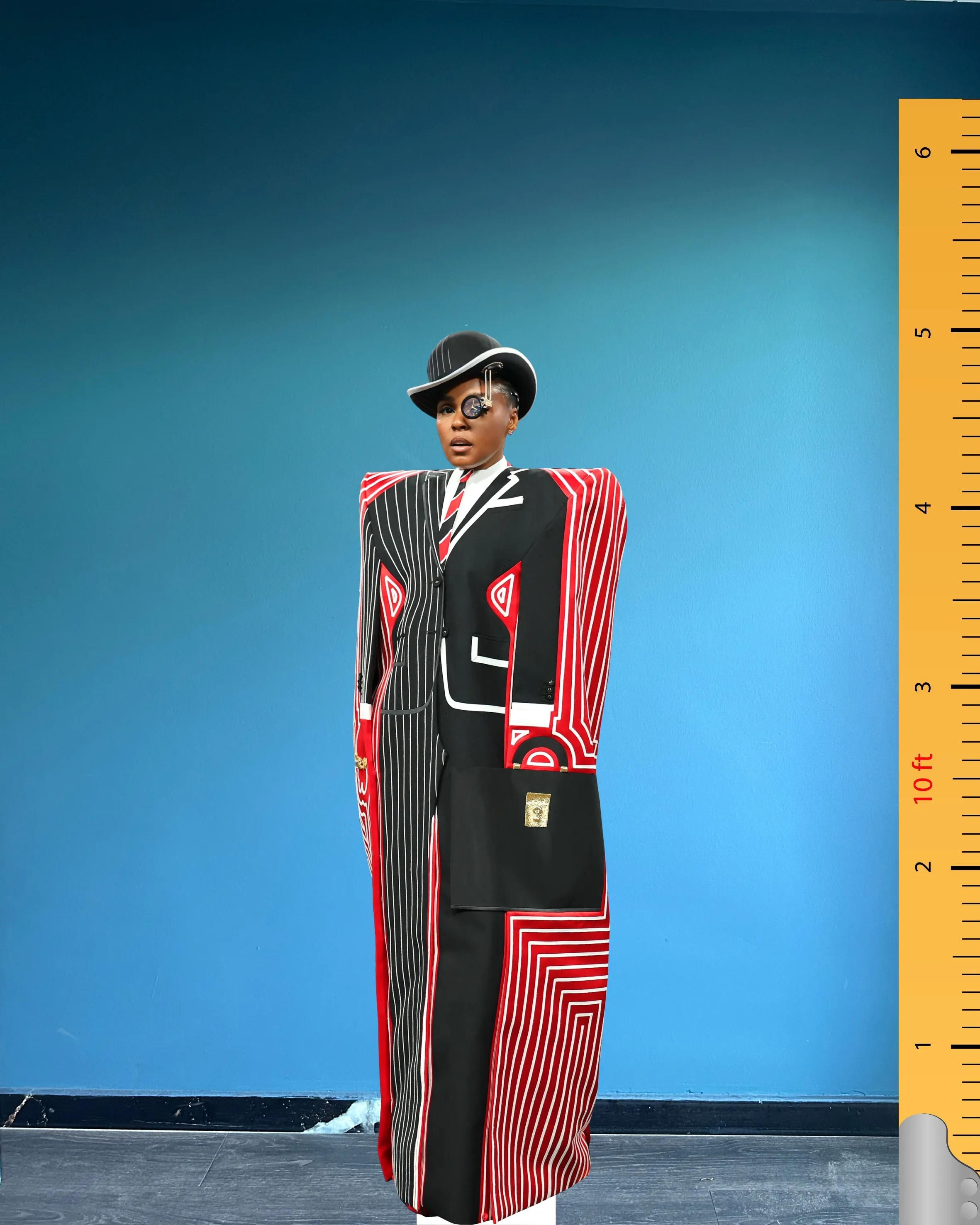 Janelle Monáe Life-Size Cardboard Cutout | 🎭 Met Gala 2025 Fashion Edition