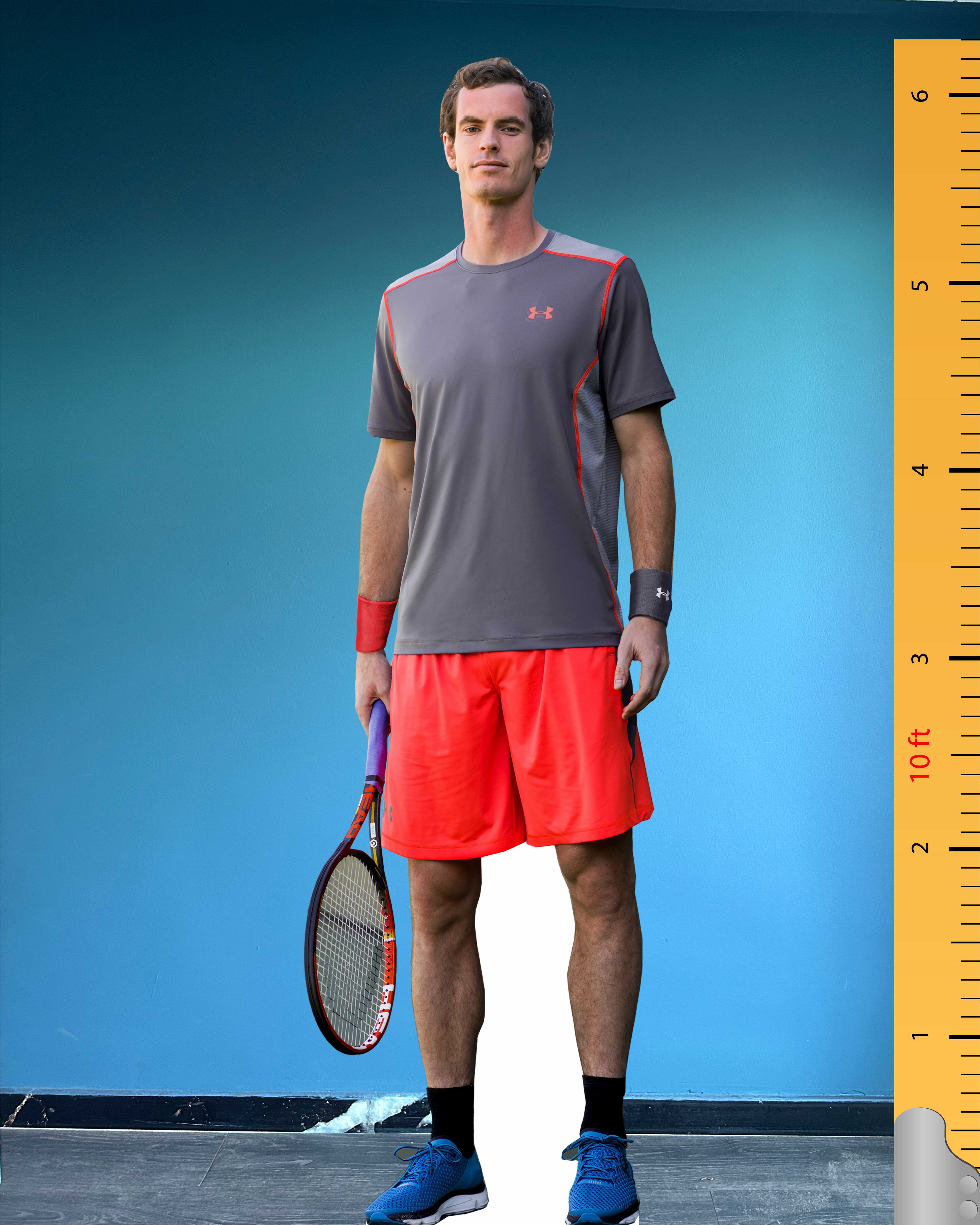 🎾 Andy Murray Life Size Cardboard Cutout – British Tennis Legend
