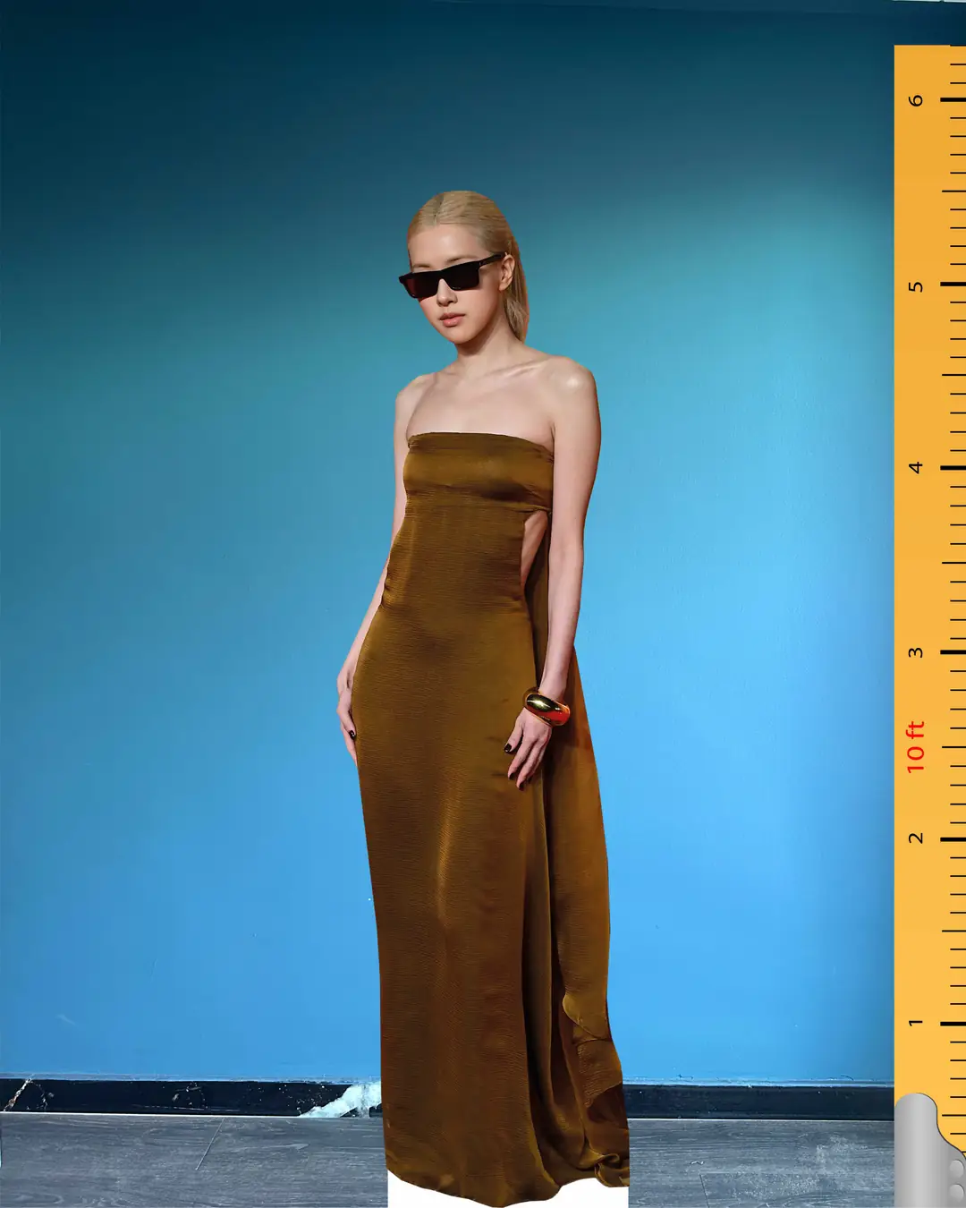 🌹 Rosé Cardboard Cutout Figure – Life-Size Roseanne Park MBE Plastic ...