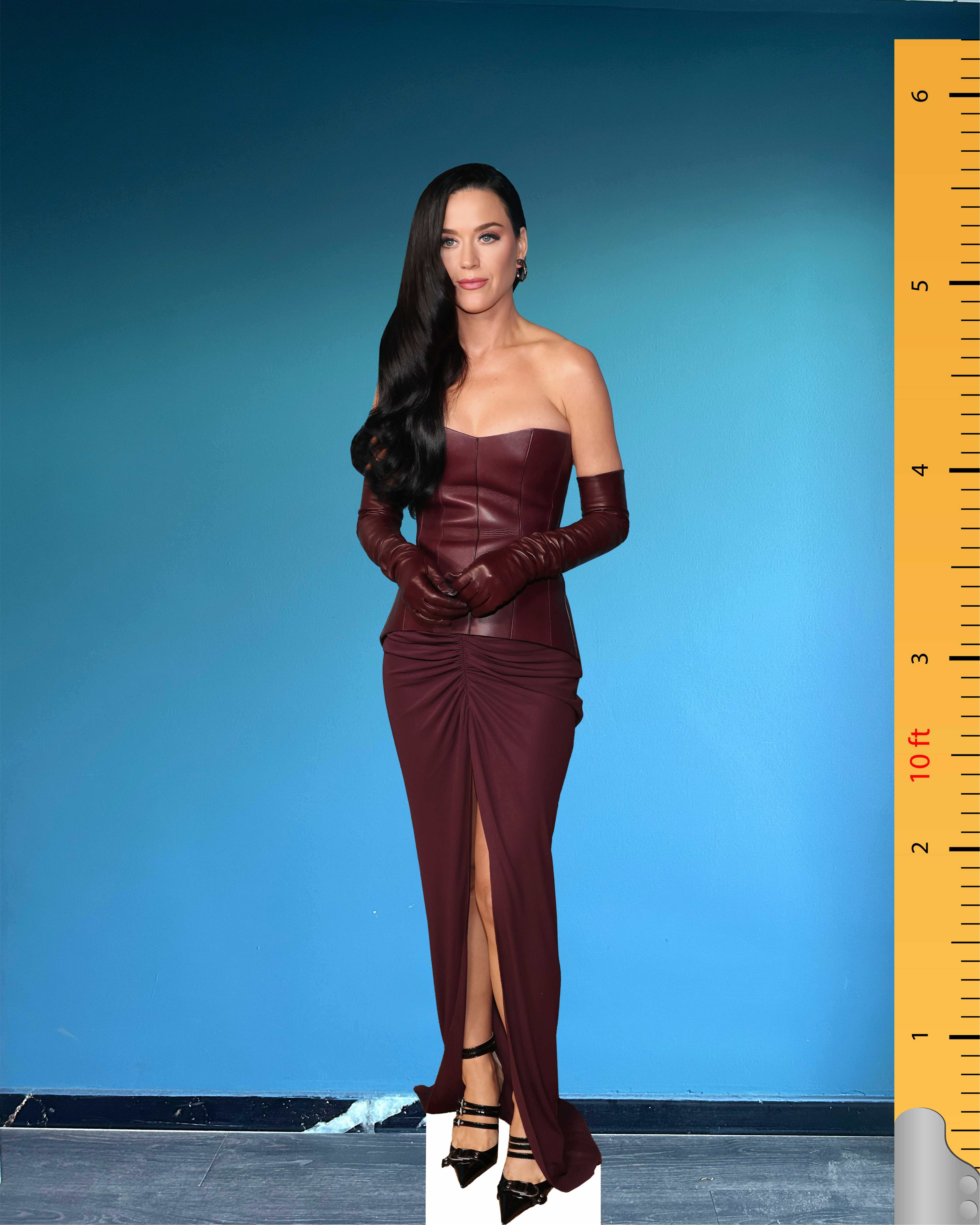 ️ Katy Perry Life Size Cardboard Cutout – American Idol Red Carpet Edition